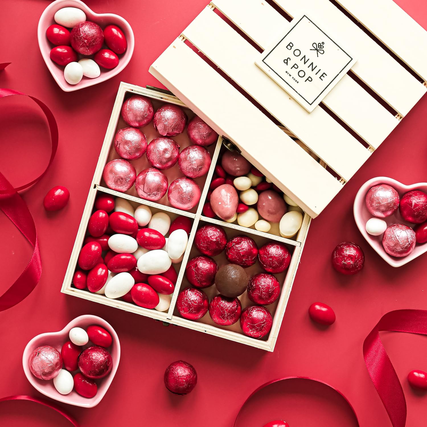 Snapklik.com : Valentines Day Gift Box - Mixed Nuts, Chocolate, Candy ...
