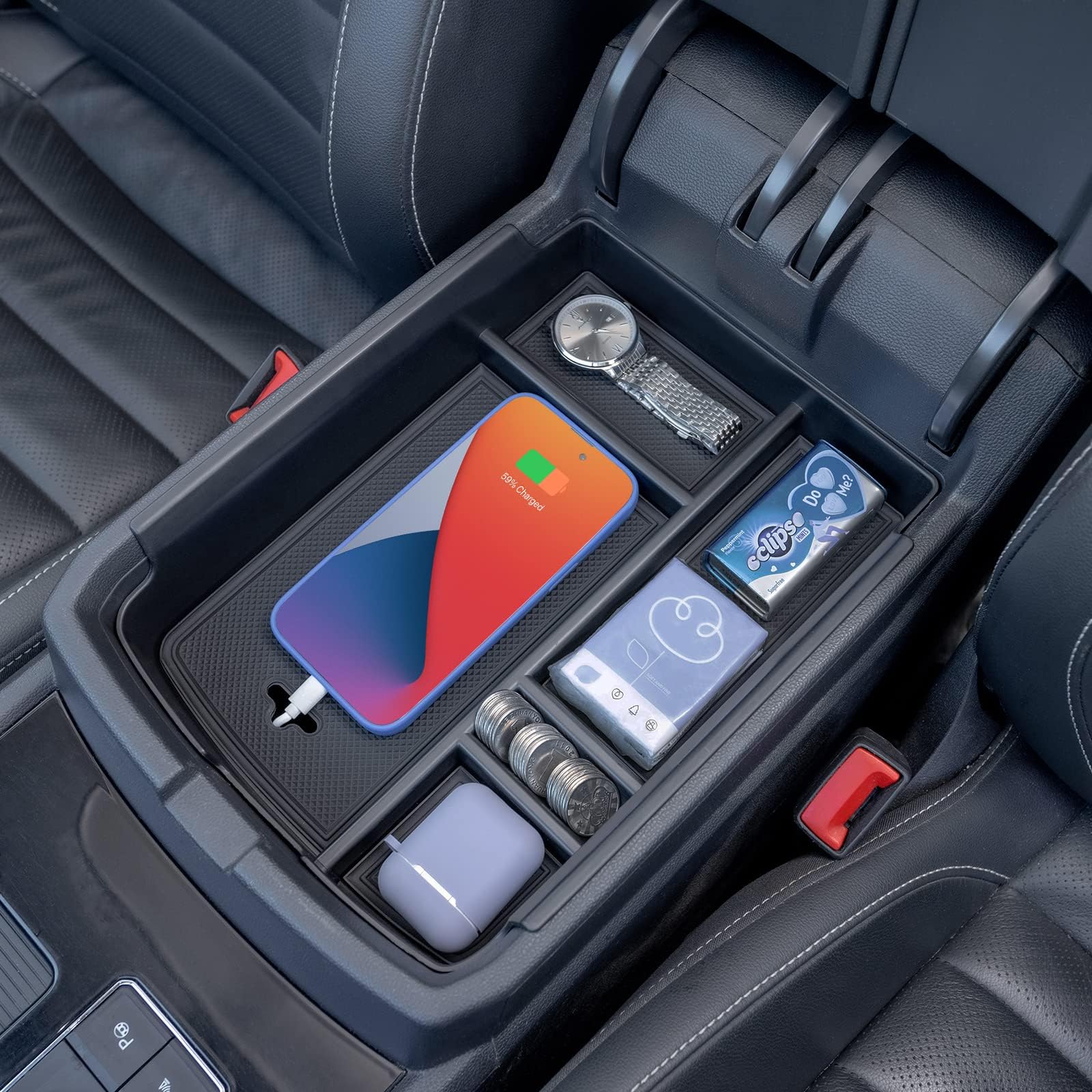 Amazon.com: Ramecar Center Console Dashboard Storage Box Organizer Dash ...