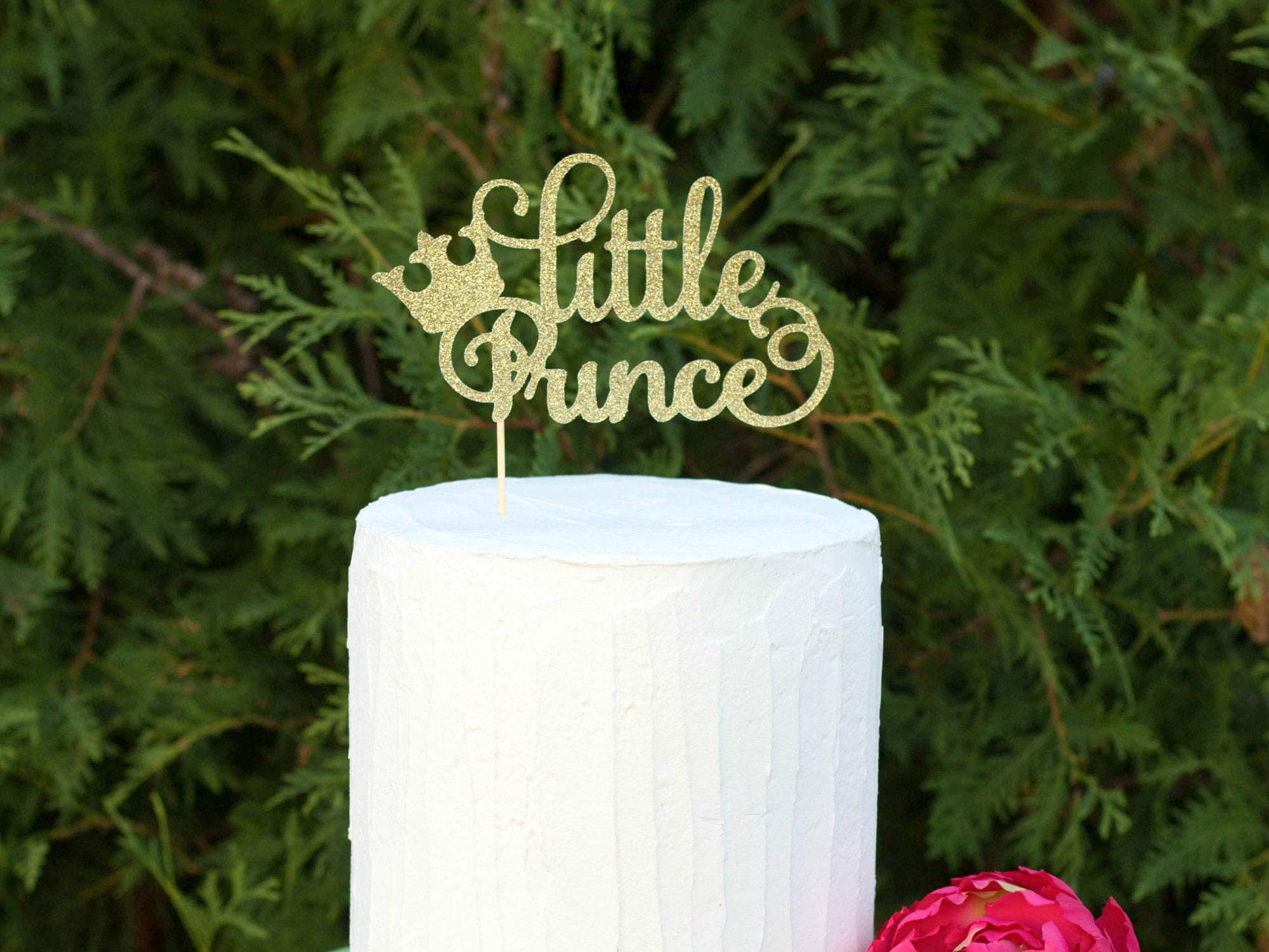 Little Prince Cake Topper Baby Cake Topper Baby Shower Cake ...