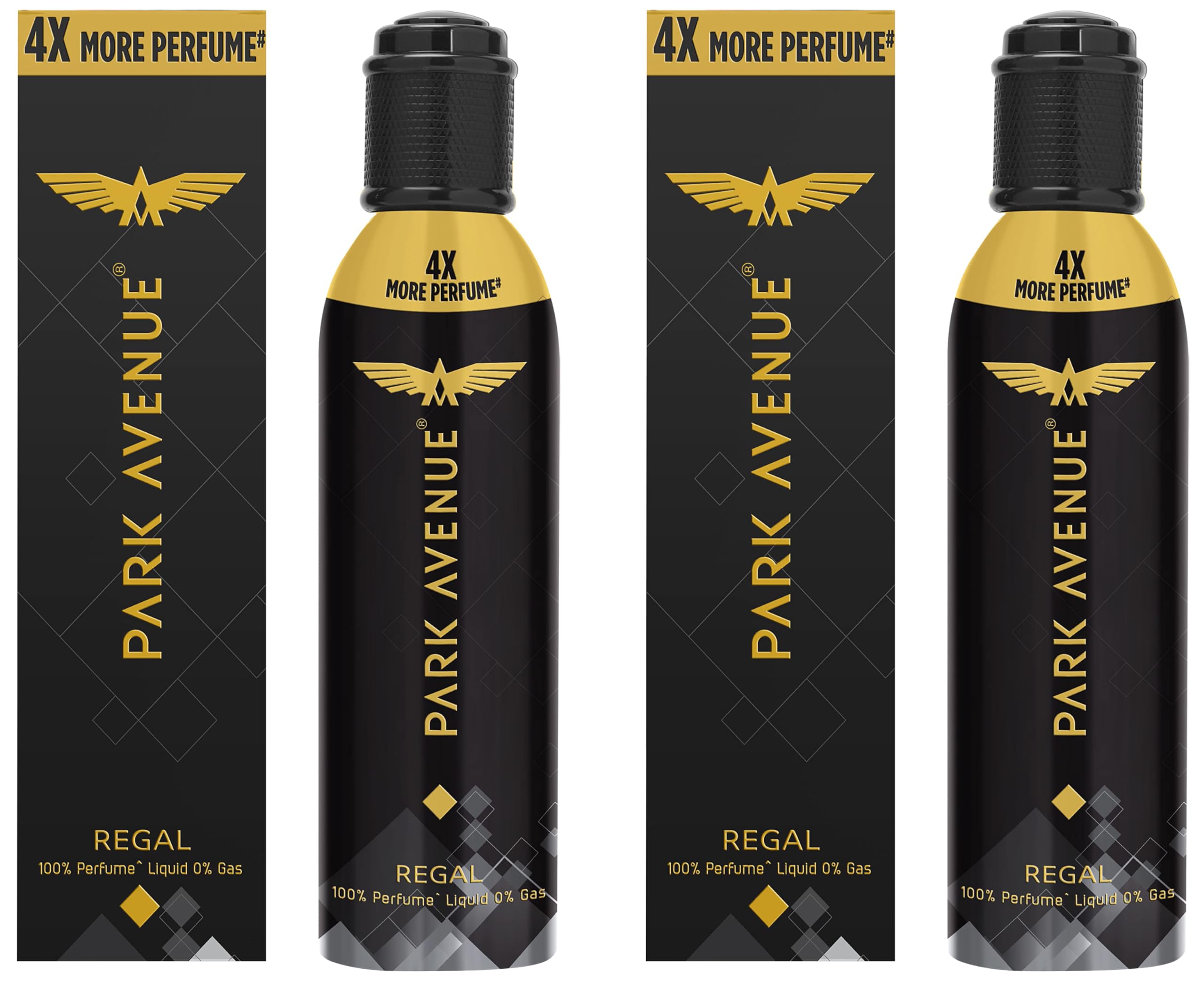 Buy Park Avenue Men Regal No Gas Premium Perfume Long Lasting Citrus Fragrance Spray 130Ml (Pack ...