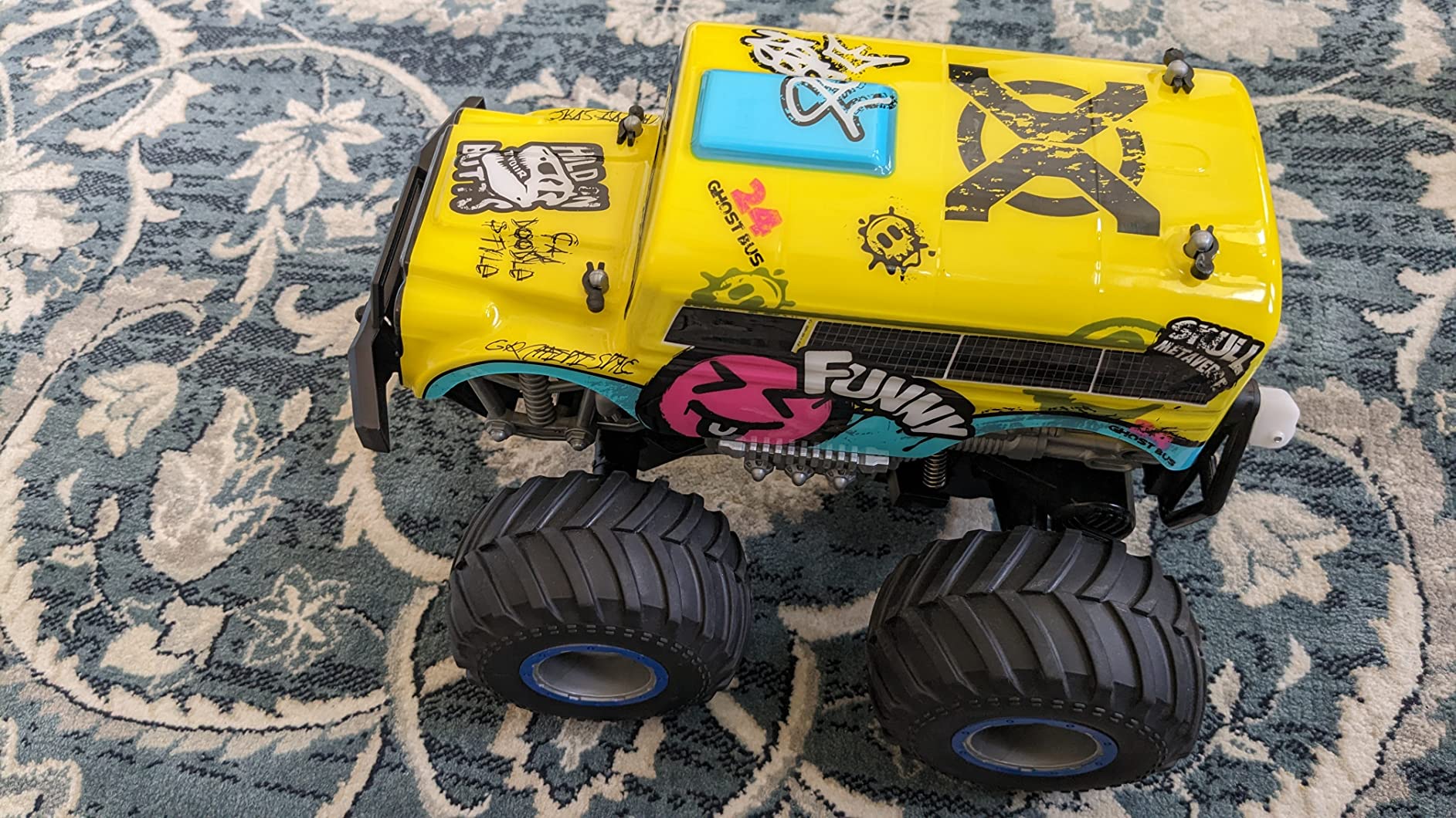 Amazon.com: Zecong Toys Remote Control Monster Truck Toy, Upright 360 ...