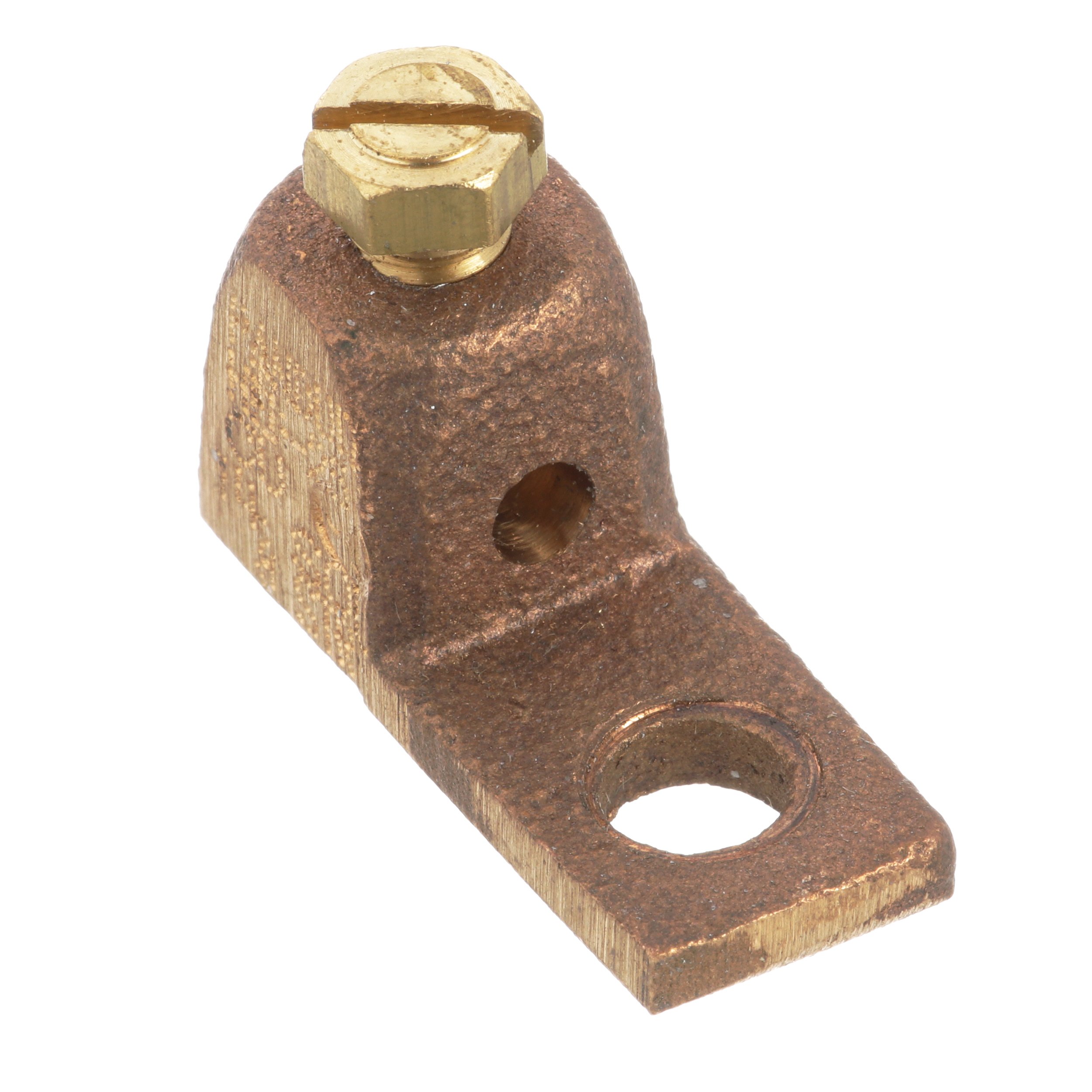 Panduit HL13-1-5 Straight Tongue Lug, One Hole, Internal Pressure Plate ...