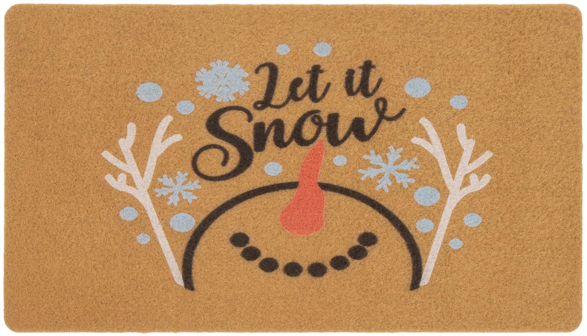 Amazon.com: CXQRR Winter Snowflakes Snowman Welcome Doormat Christmas ...