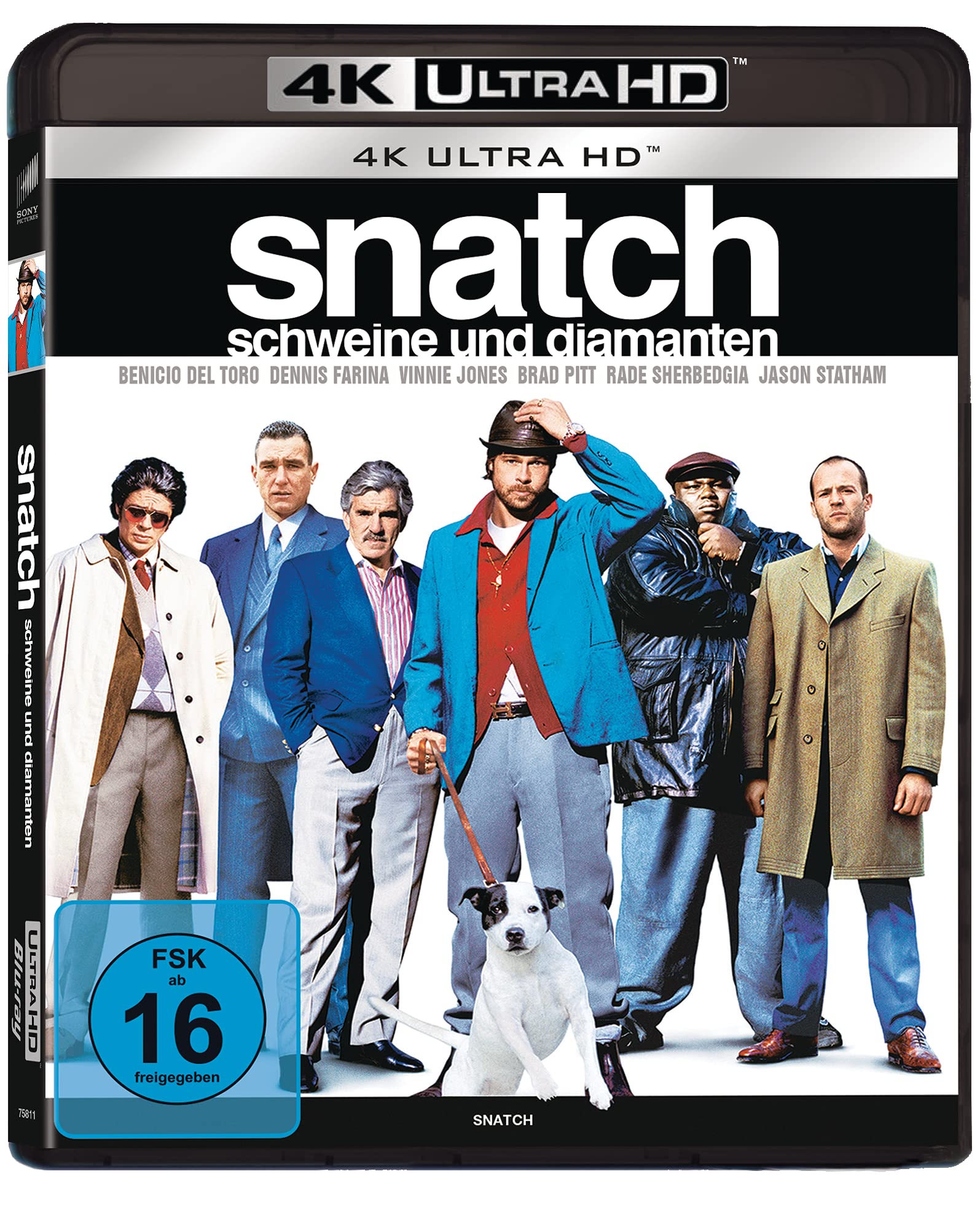 Film Snatch Brad Pitt Brad Pitt & Jason Flemyng Characters: Mickey O