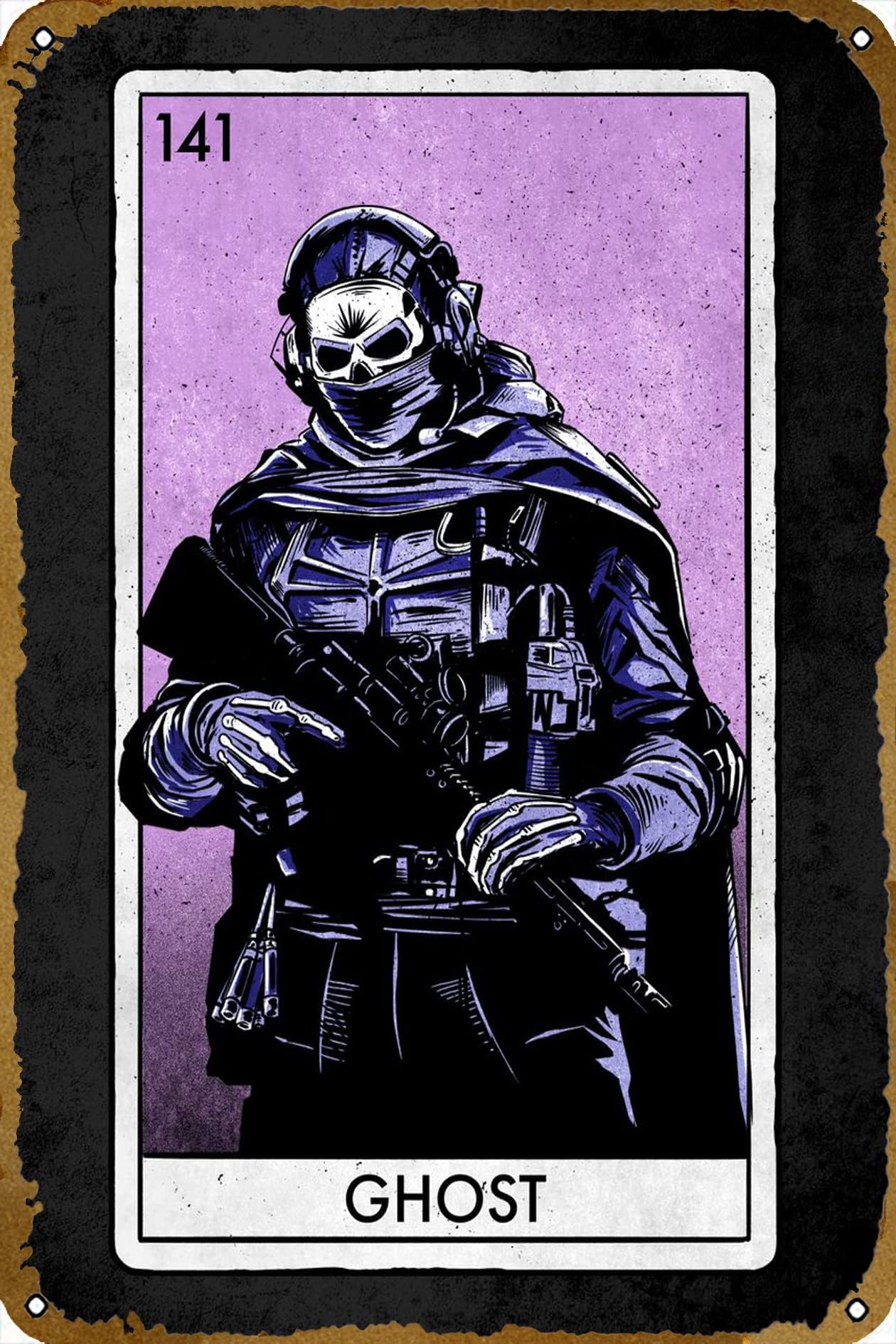 Amazon.com: Call of Duty Game Metal Tin Sign Vintage Wall Plaque Decor ...