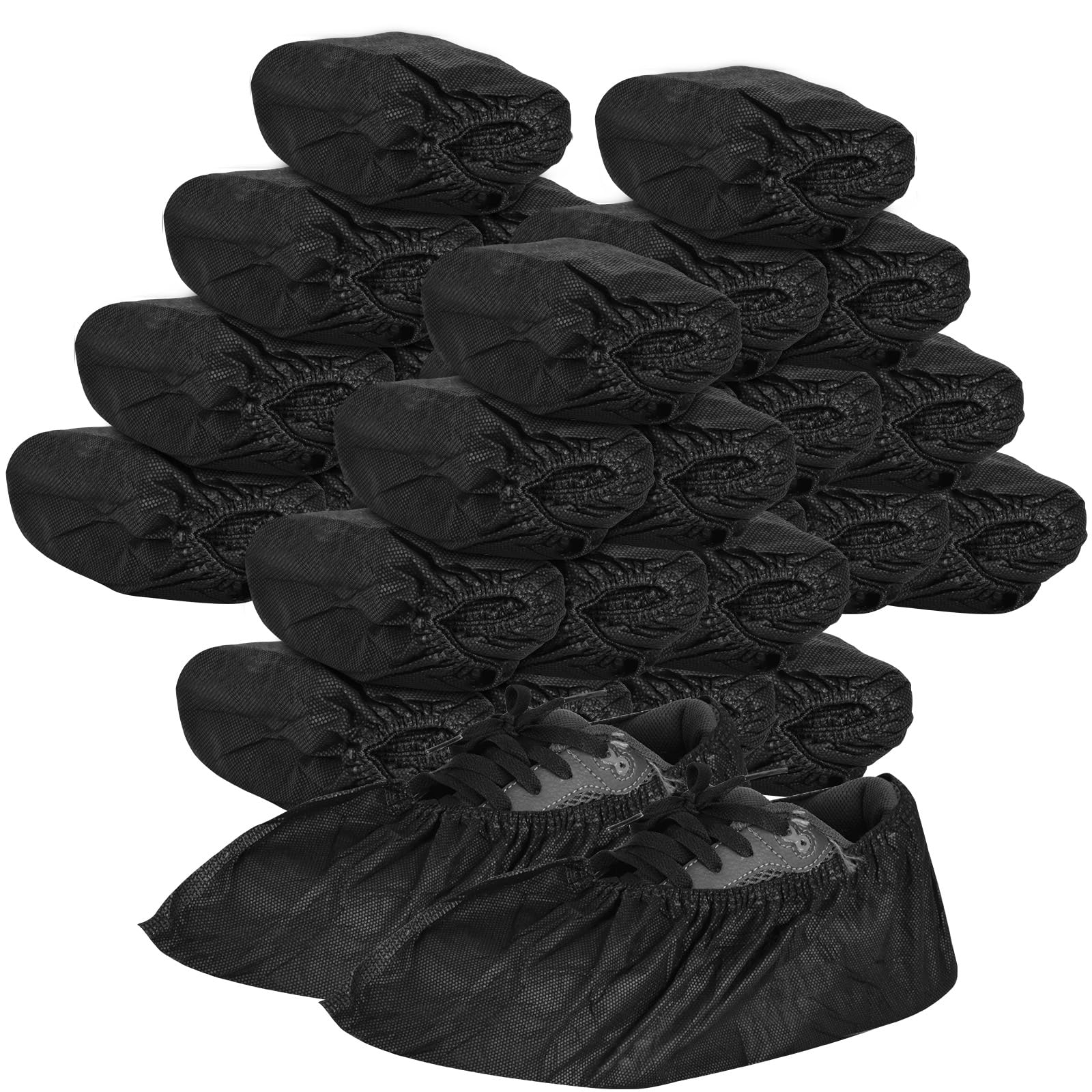 Shoe Covers Disposable 300Pack(150Pairs) Thicker Shoe Booties Cover for ...