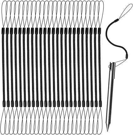 Amazon.com: 24pcs Elastic Tether Lanyard, 9.4 Inch Pen Leash Anti ...