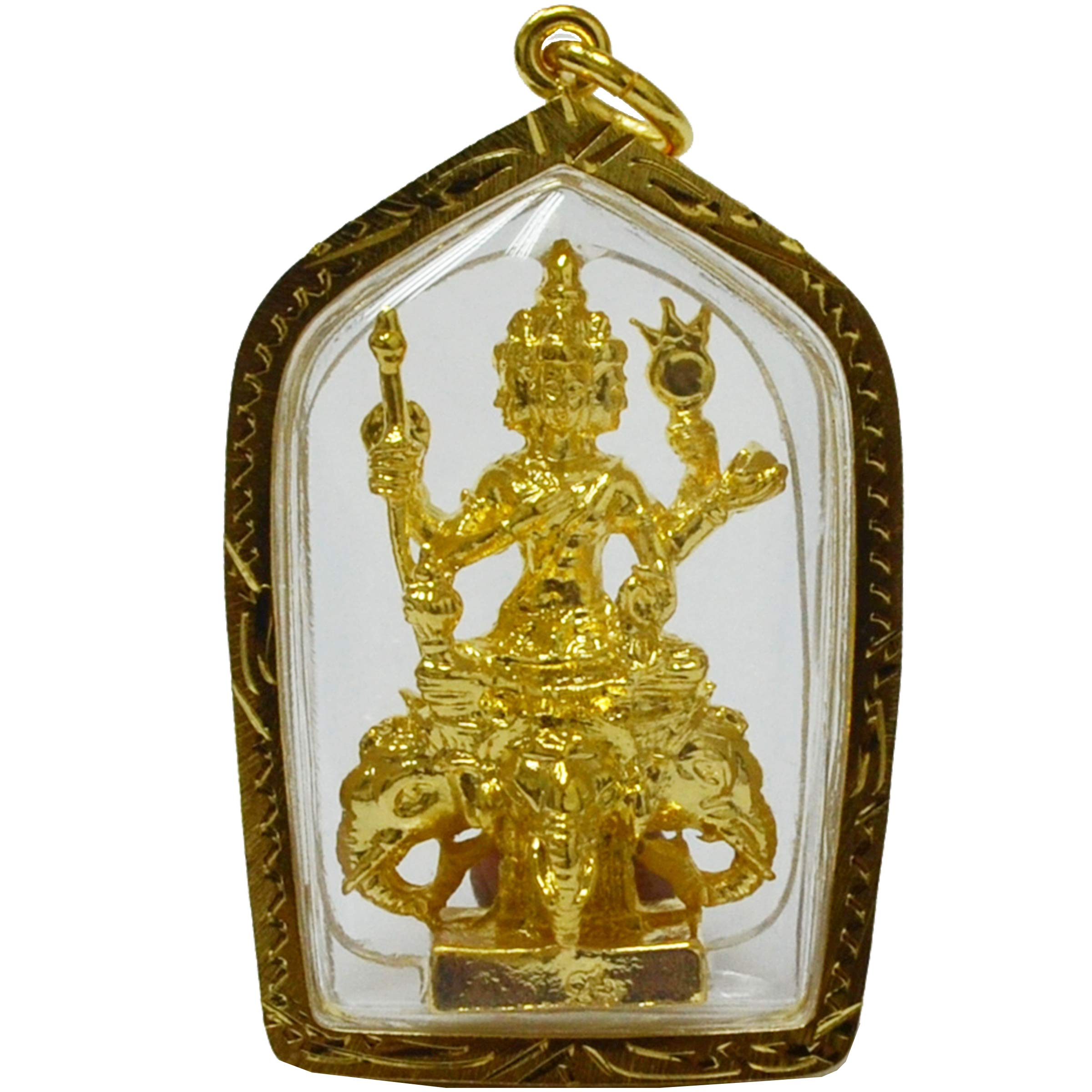 Budas De La Suerte A Thai Temple Amulet Features An Image Of The ...