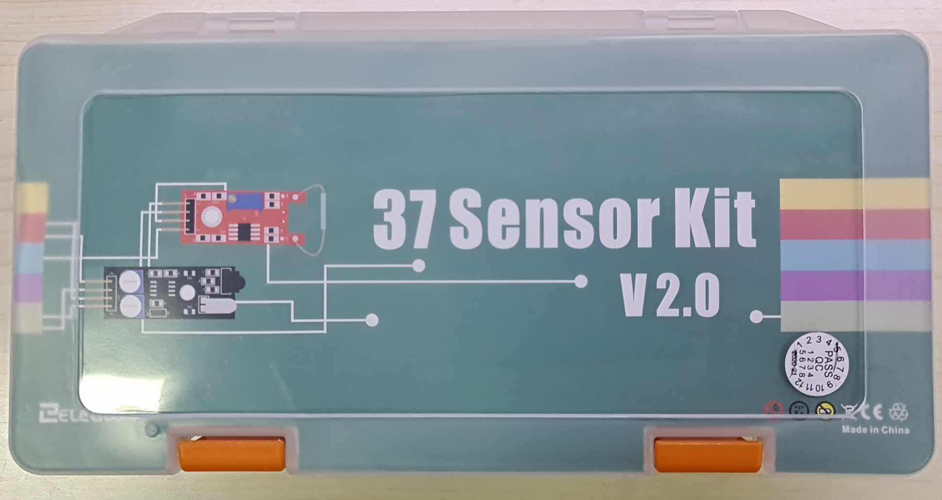 ELEGOO 37-in-1 Kit Modulo Sensore Elettronici V2.0 con Tutorial in ...