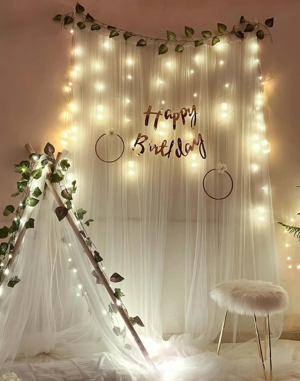 Special You Romantic Birthday Backdrop Decoration Set