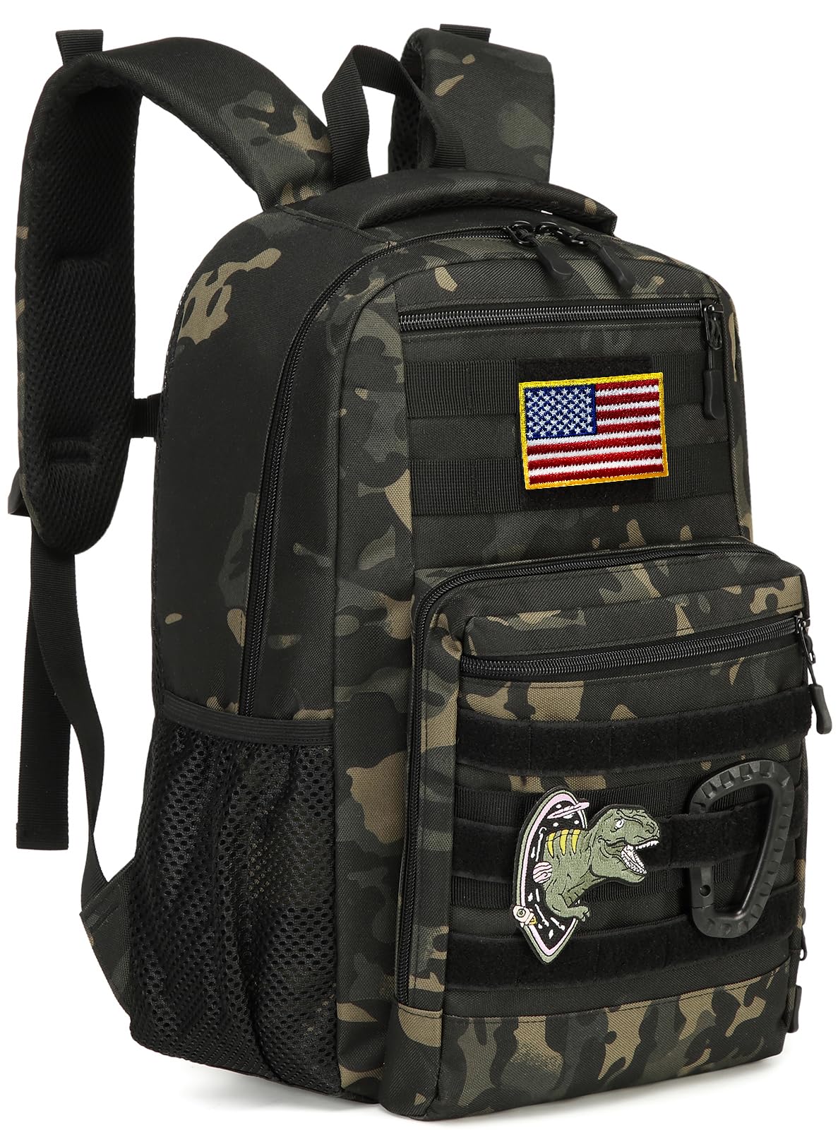 Amazon.com: XINTREY Kids Backpack for Boys 20L Tactical Elementary ...