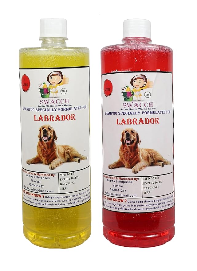 Buy SWACCH Shampoo Specially FORMULATED for Labrador (1 Litre) (Combo ...