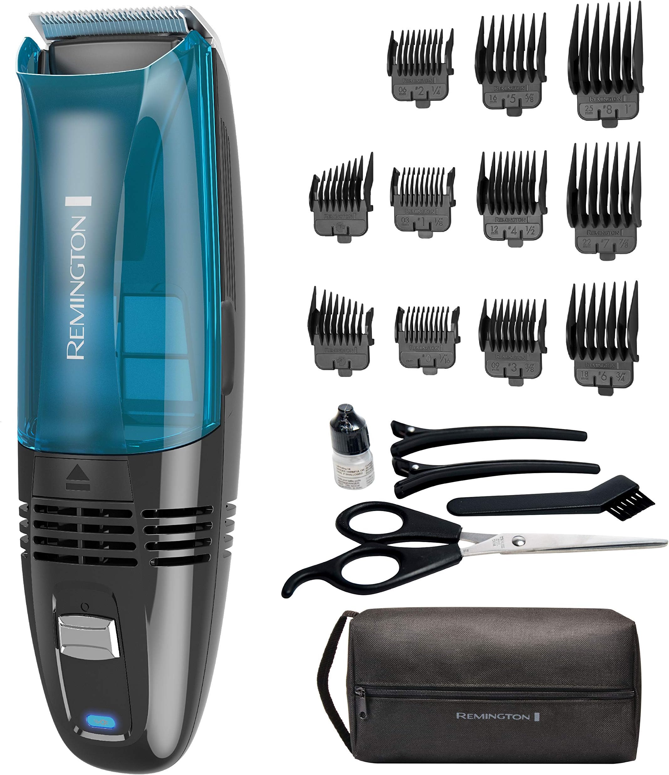Amazon.com: Remington Hc6550 Cordless Vacuum Haircut Kit, Vacuum Beard ...