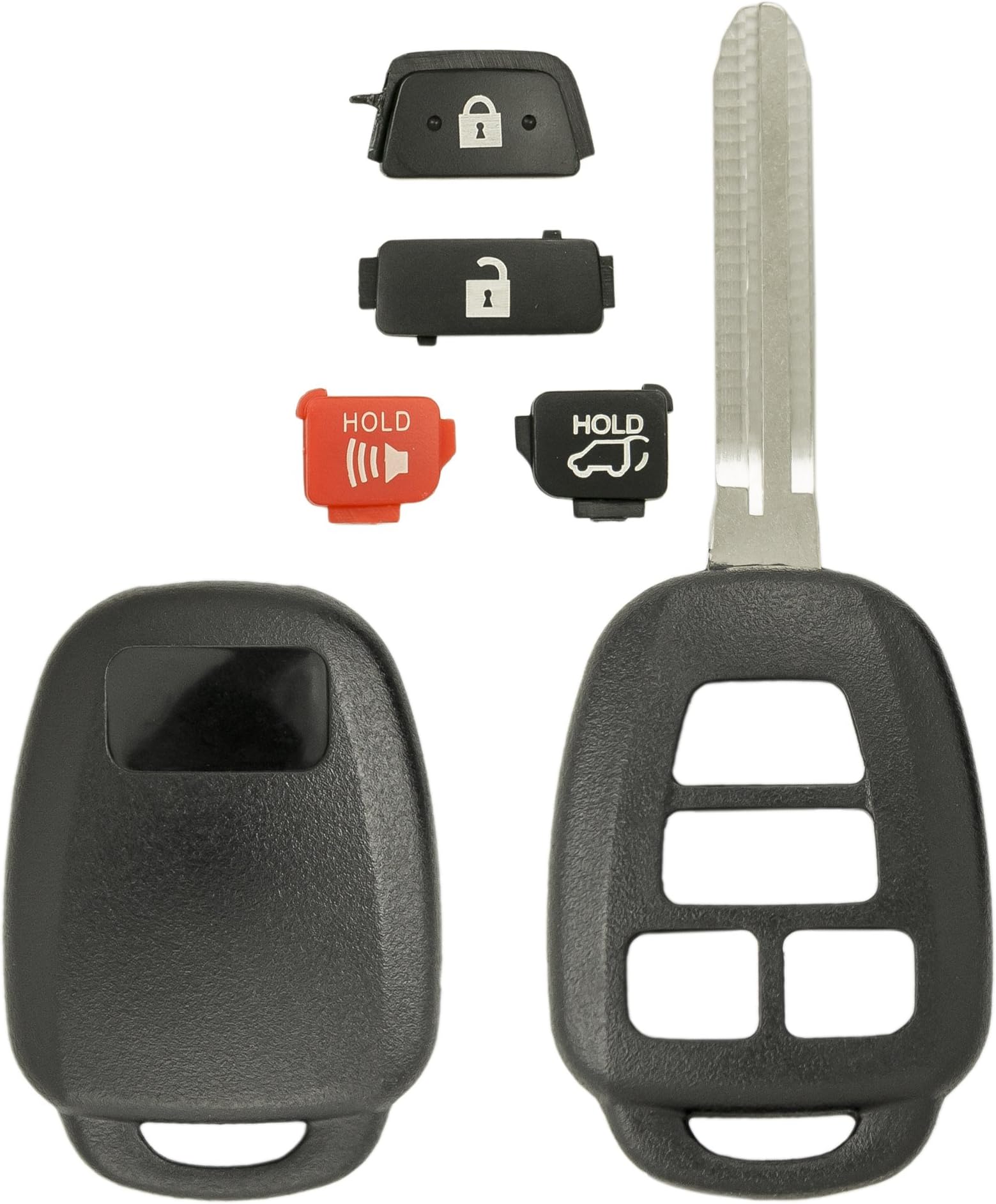 Amazon.com: Key Fob Shell fits 2012-2017 Toyota Camry / 2014-2017 ...