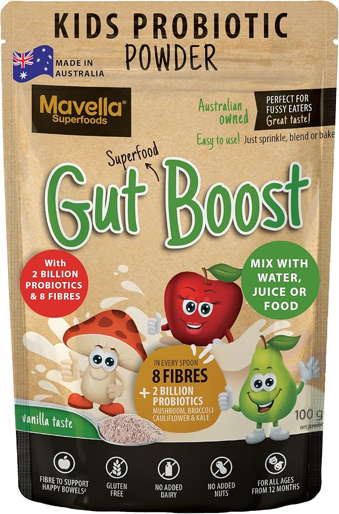 Amazon.com: Mavella Kids Probiotic Powder Gut Boost – Daily Digestive ...