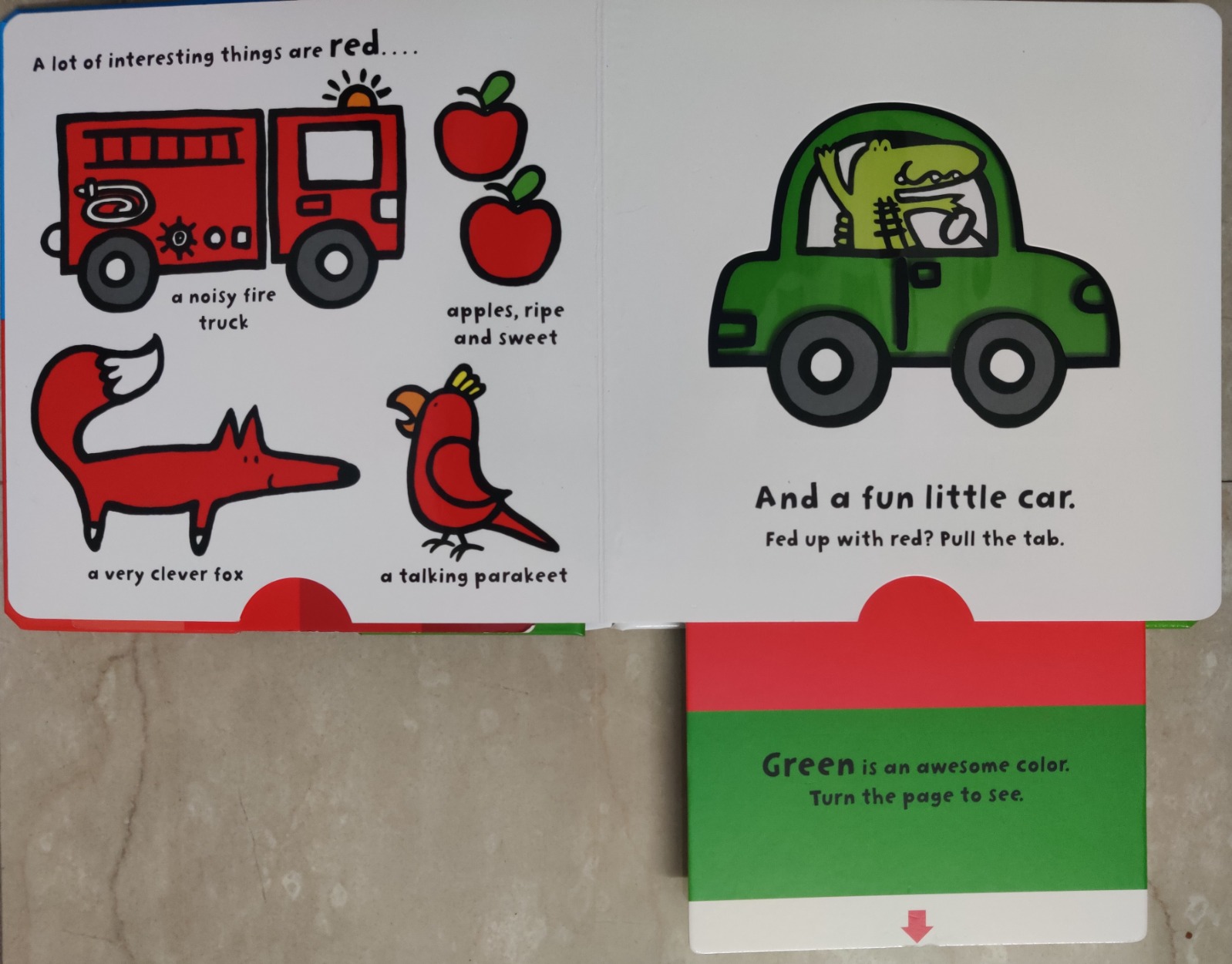 Red Car, Green Car : Roger Priddy: Amazon.in: Books