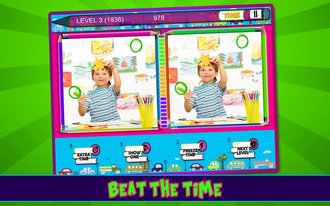 Find The Difference-Simply spot and catch the hidden Differences in this kids puzzle hunt:Amazon ...