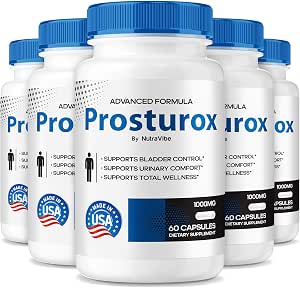 Amazon.com: (5 Pack) Prosturox Capsules - Official Prostarox Prostate ...