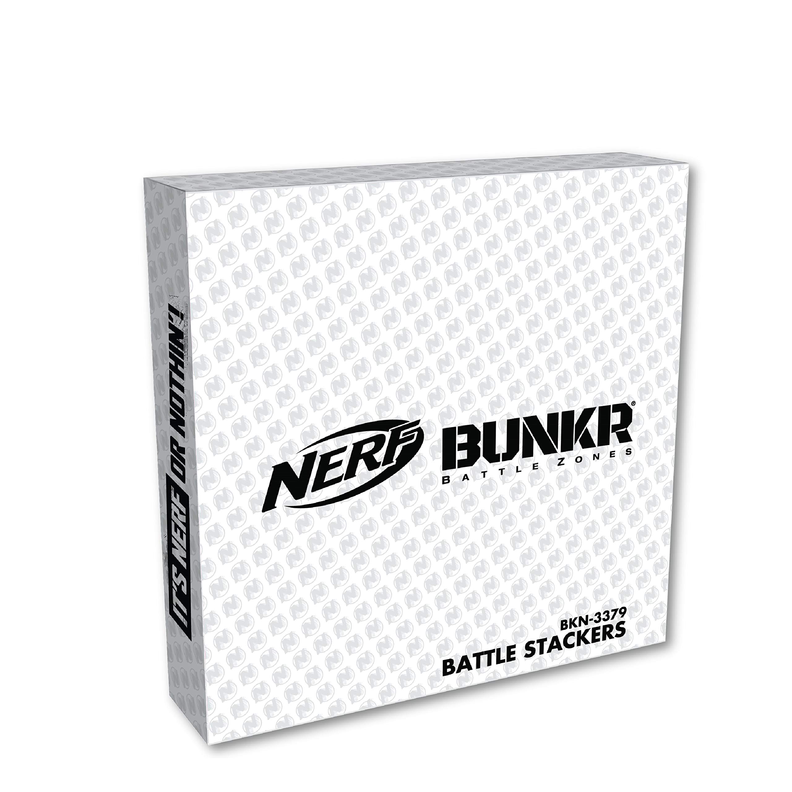 Buy Nerf Bunkr Battle Stackers Inflatable BattleZone Pack of 4 NERF ...