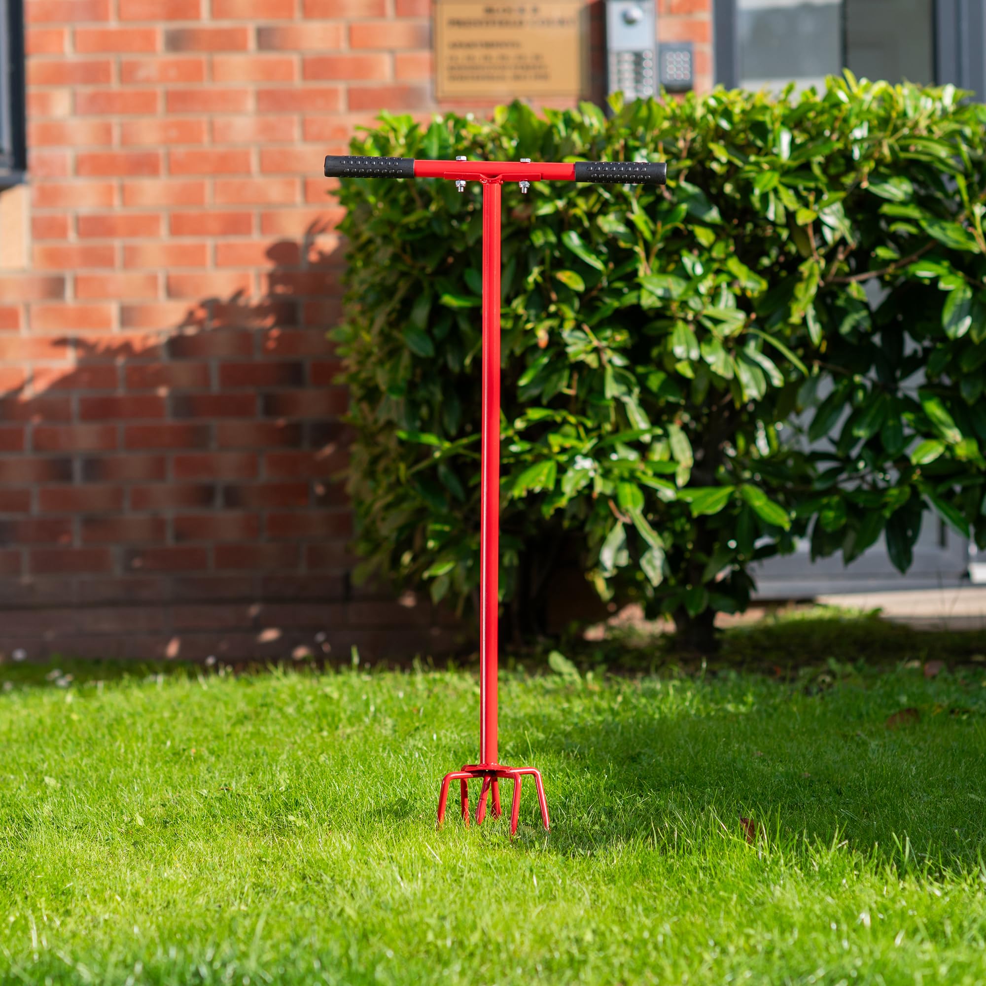 Hardys Carbon Steel Garden Hand Tiller & Cultivator Tool | Long Handled ...