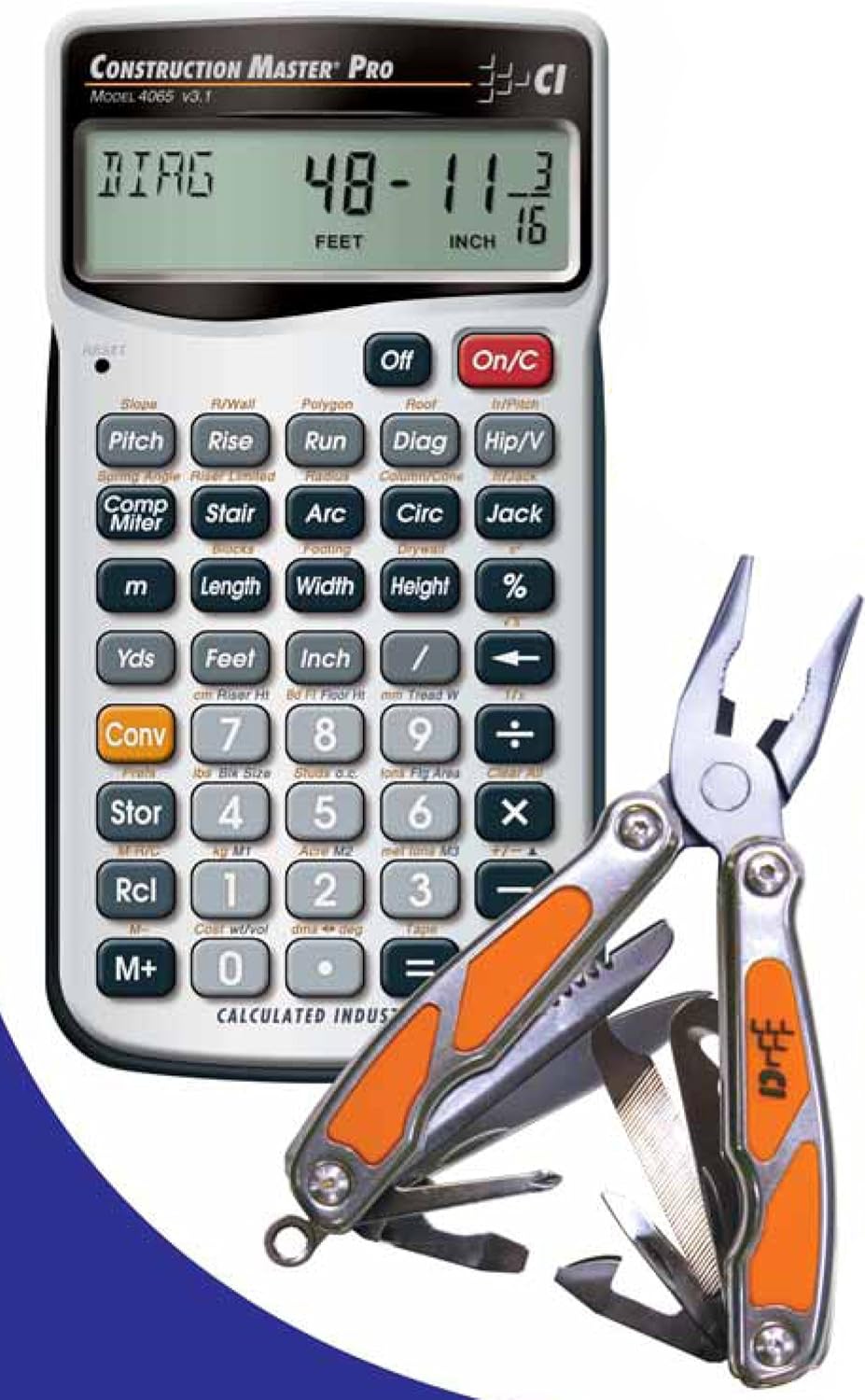 Amazon.com : Calculated Industries 4065-MT Construction Master Pro ...