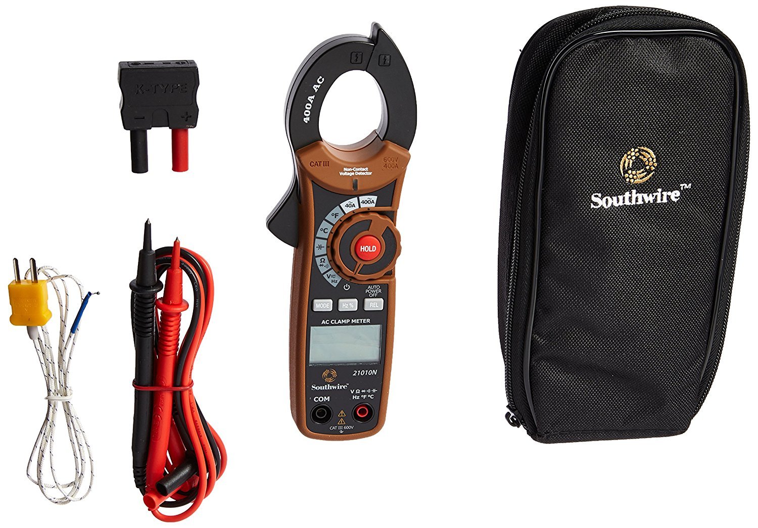 Southwire Electrical Meters Southwire CAT 3 Clamp Meter 400A AC