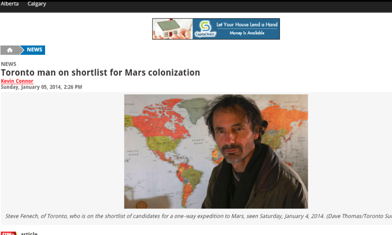 Mars Colonization News - App on Amazon Appstore