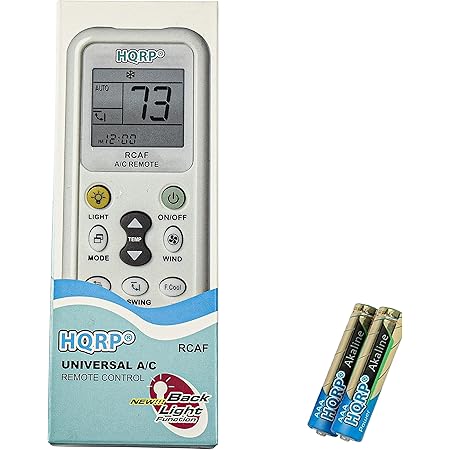 Amazon.com: RCECAOSHAN Replacement for Haier Air Conditioner Remote ...