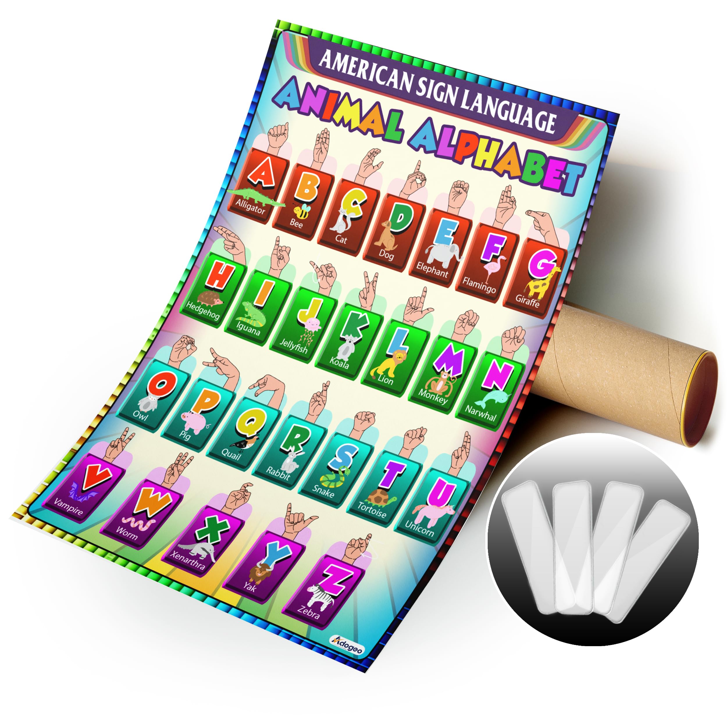 Snapklik.com : American Sign-Language Poster Chart, ASL Alphabet Poster ...