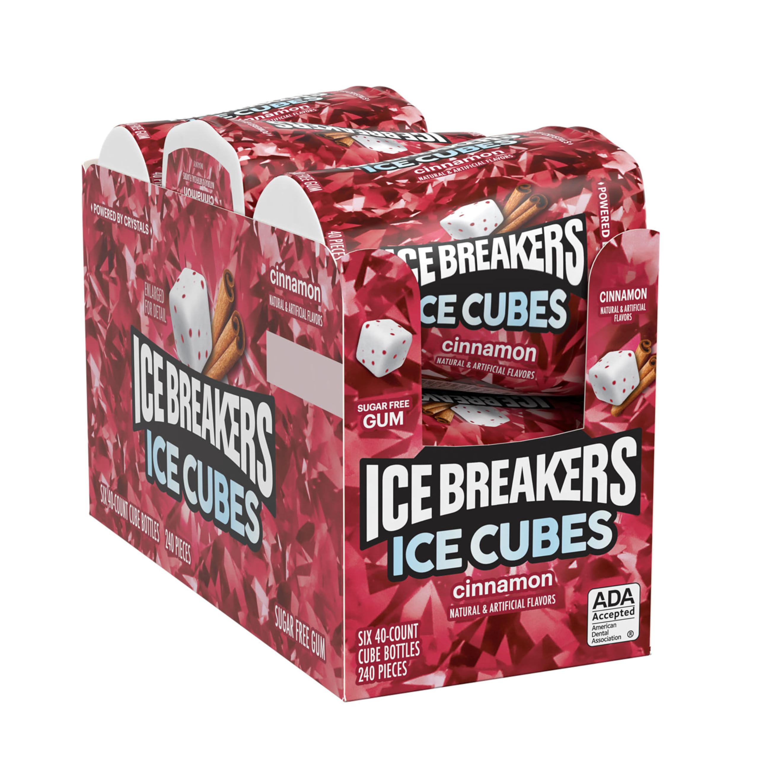 Amazon.com: ICE BREAKERS Ice Cubes - Botellas de goma de mascar sin ...