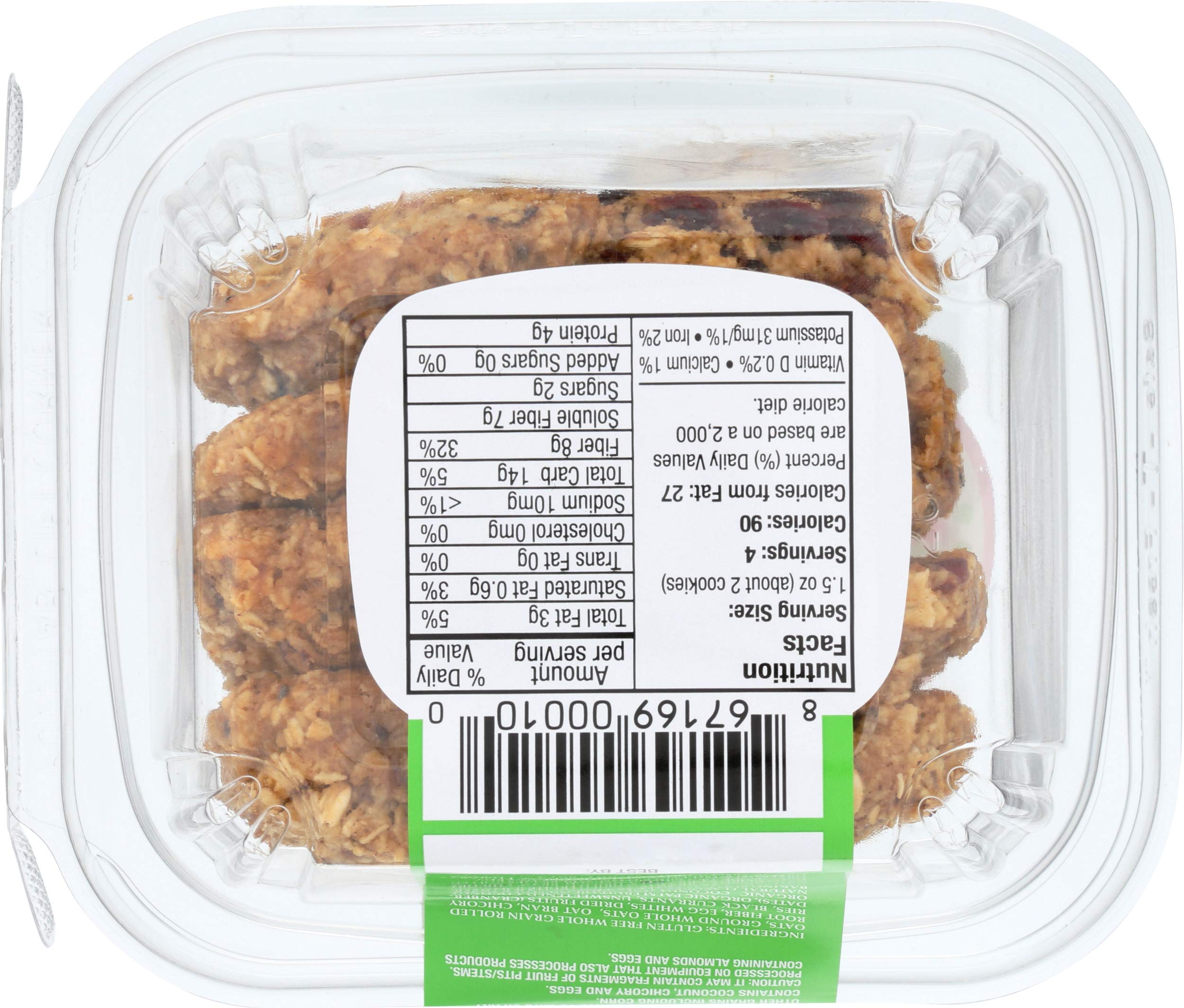 Snapklik.com : Alyssas Oatmeal Bites Gluten Free Cookies, Healthy ...