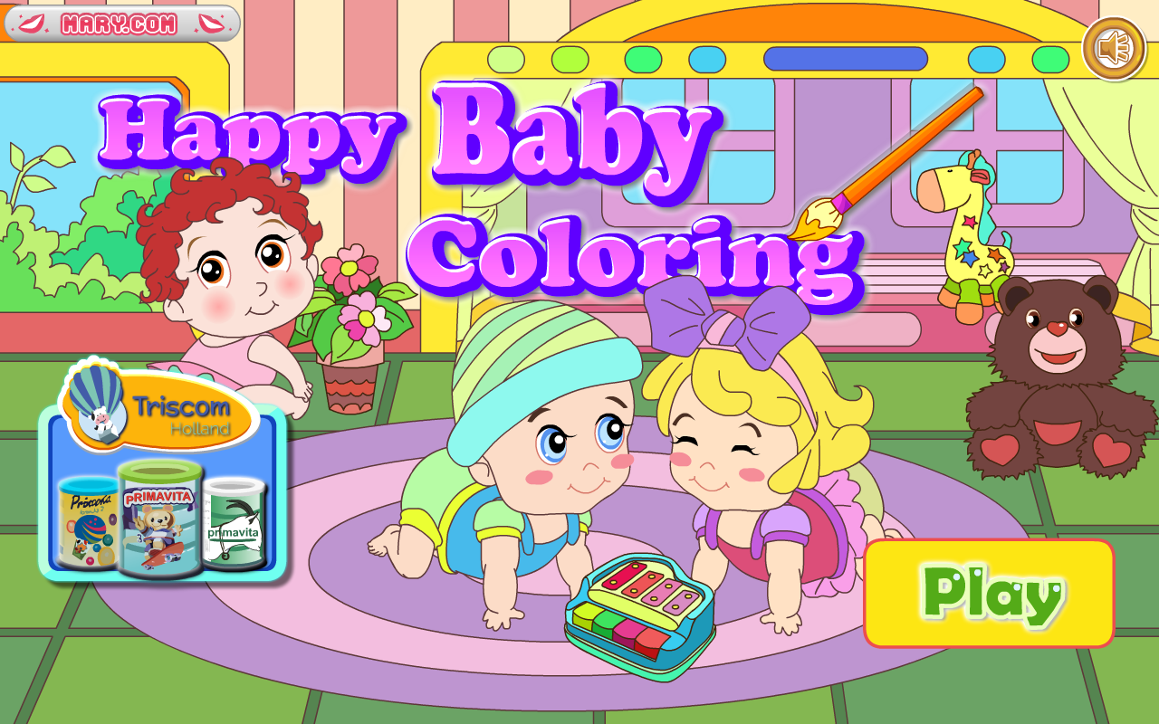 Happy Baby Coloring - Free Game - App on Amazon Appstore