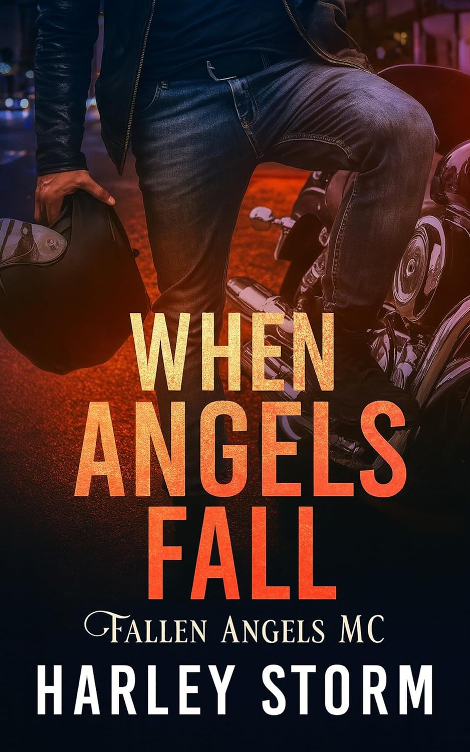 When Angels Fall: An Undercover FBI Agent Motorcycle Club Dark Romance ...