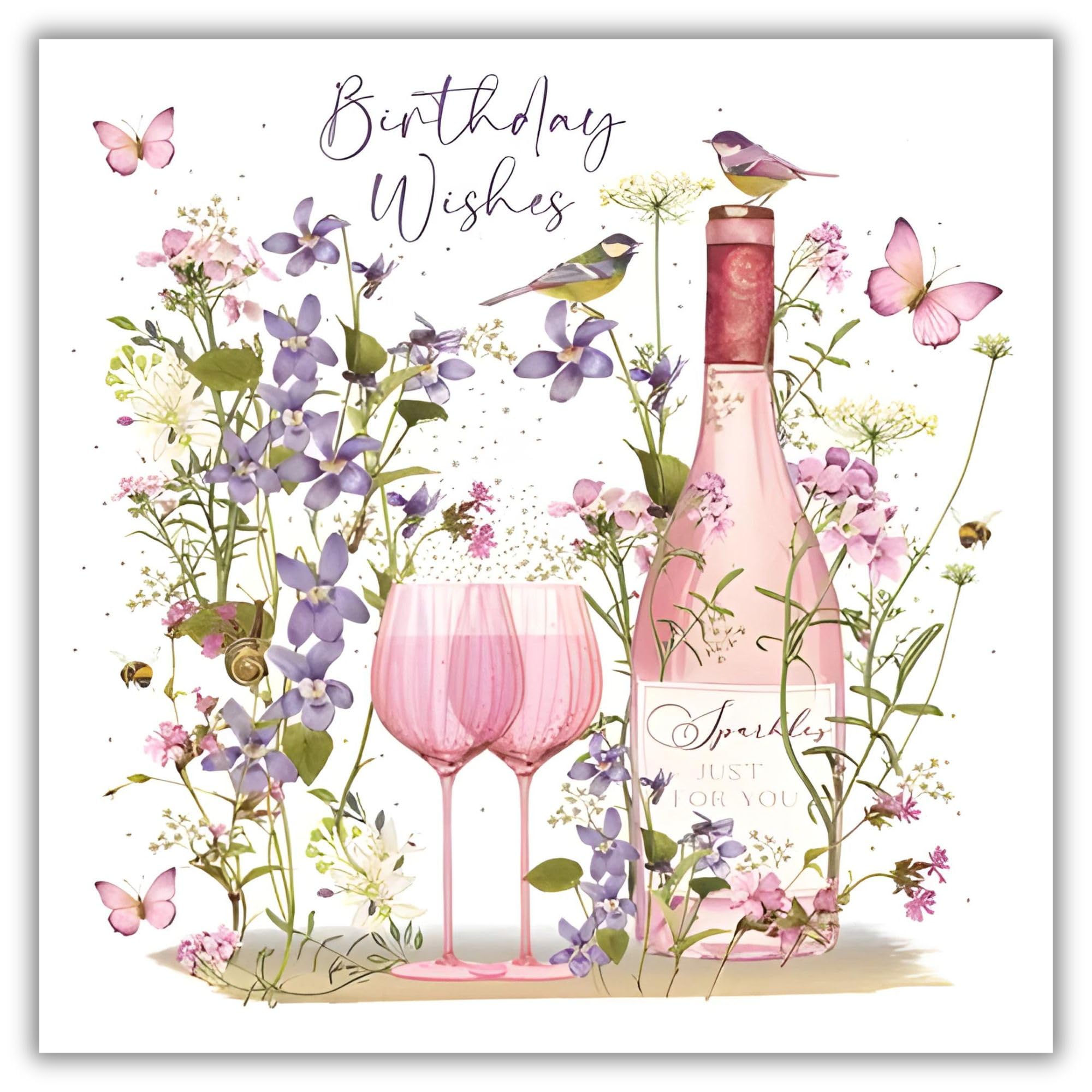 Female Birthday Card for Her - General Card for Women - Birds and ...