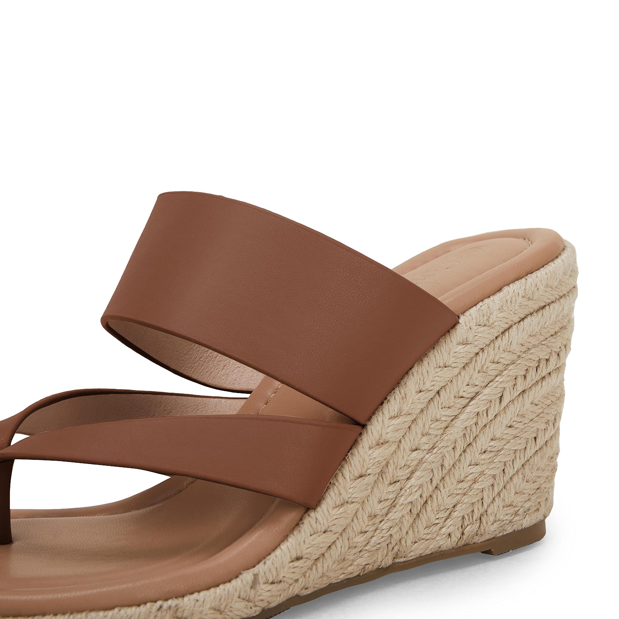 Snapklik.com : Womens Espadrille Wedge Sandals Platform Thong Padded ...
