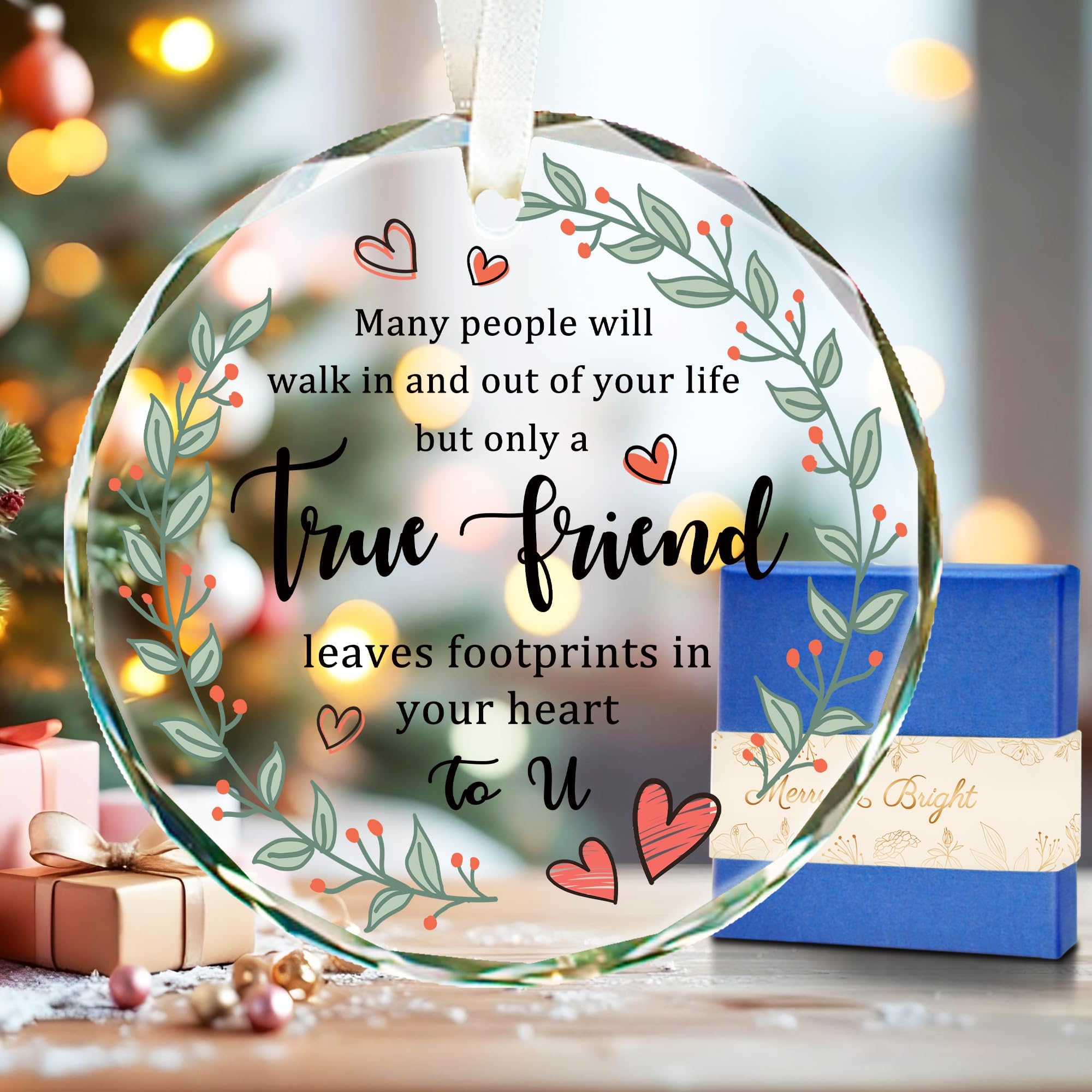 Amazon.com: Friends Ornaments Gifts - True Friends Ornaments for Women ...