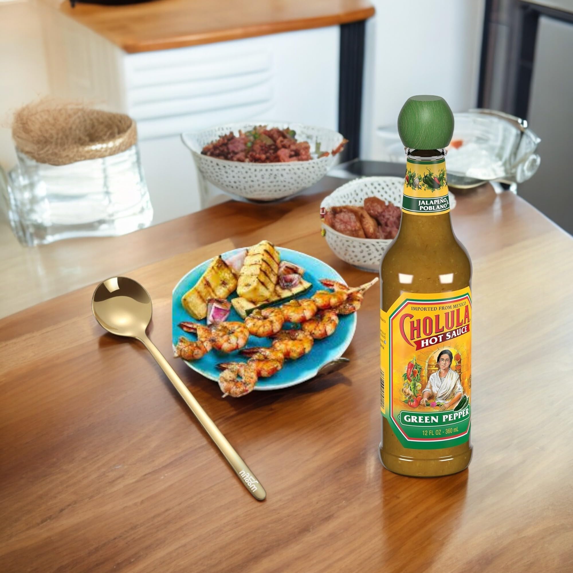 Taco Sauce Cholula Hot Sauce Gift Set - 3 Bottles Original Mexican Hot ...