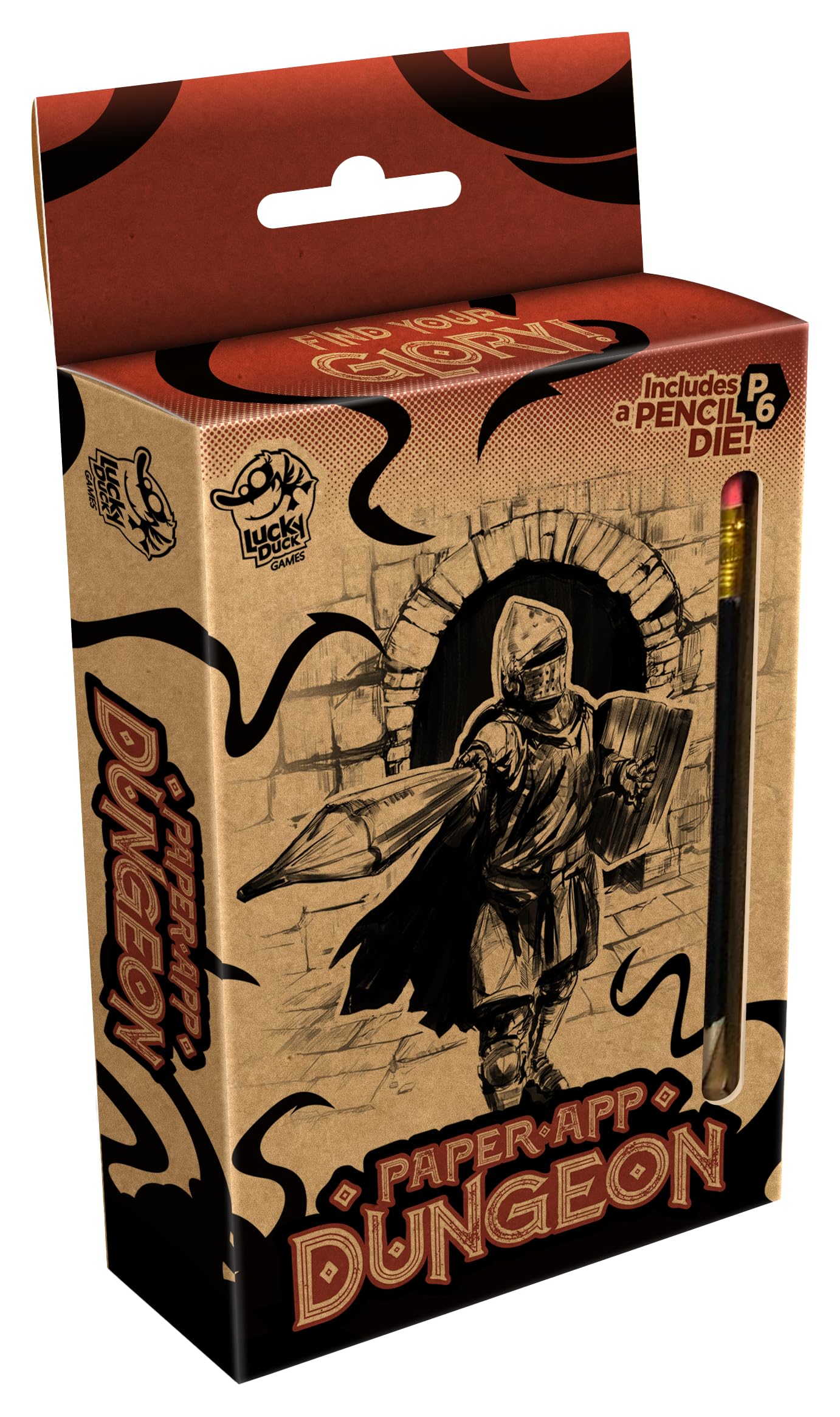 Amazon.com: Lucky Duck Games Paper App Dungeon Game - Portable Pocket ...