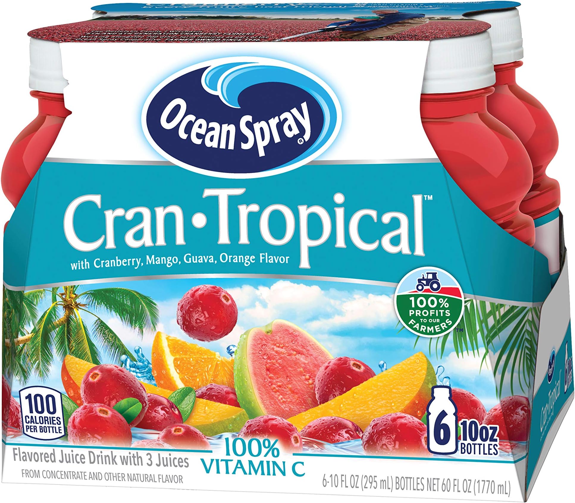 Amazon.com : Ocean Spray® Cran-Tropical™ Cranberry Tropical Juice ...