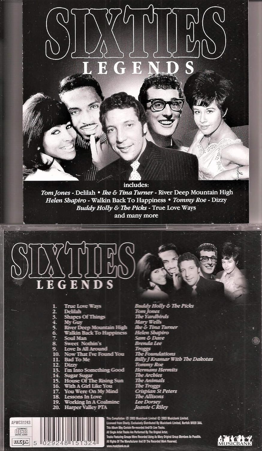 Sixties Legends by Various: Amazon.co.uk: CDs & Vinyl