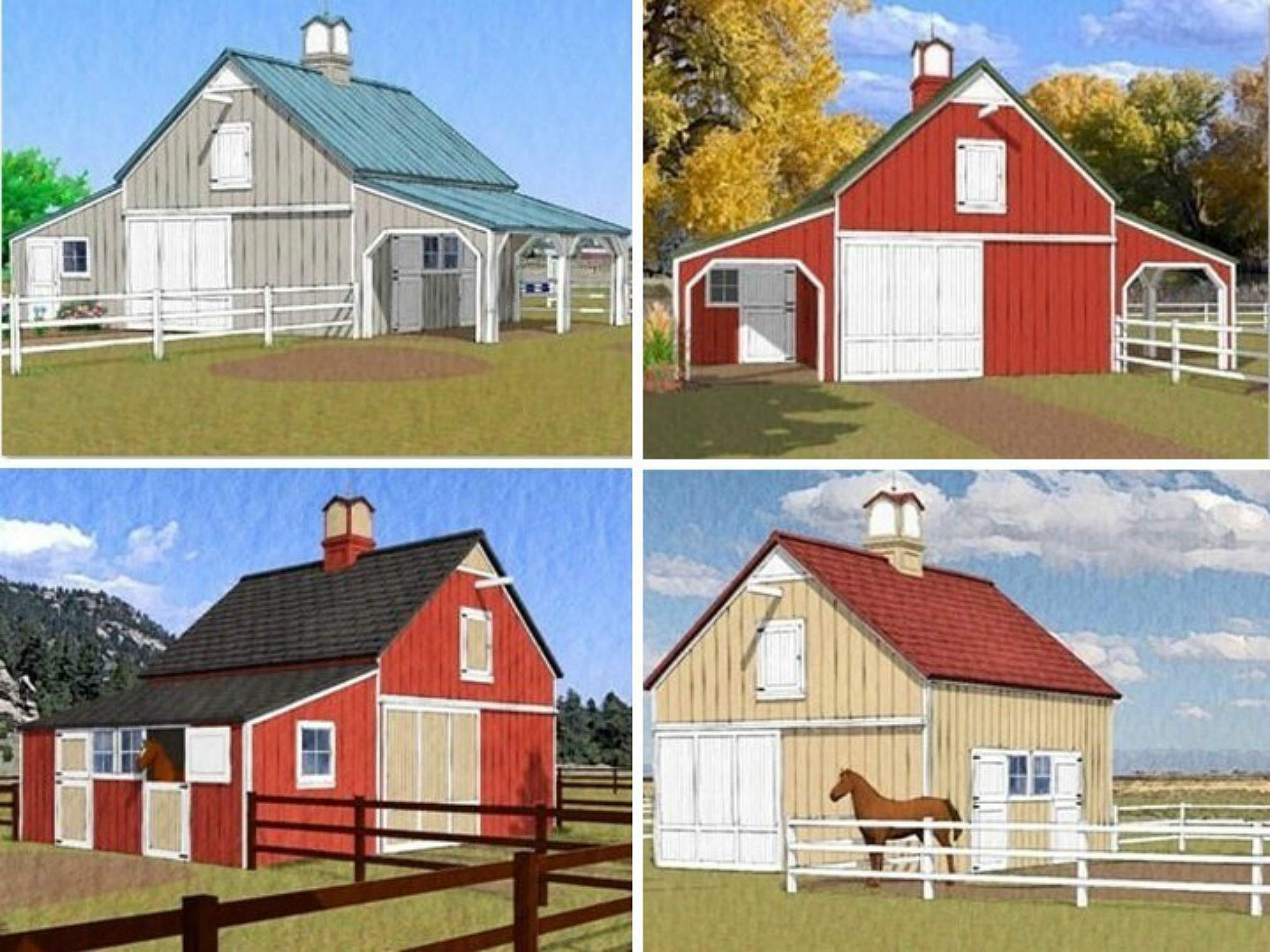 Small Barn Floor Plans