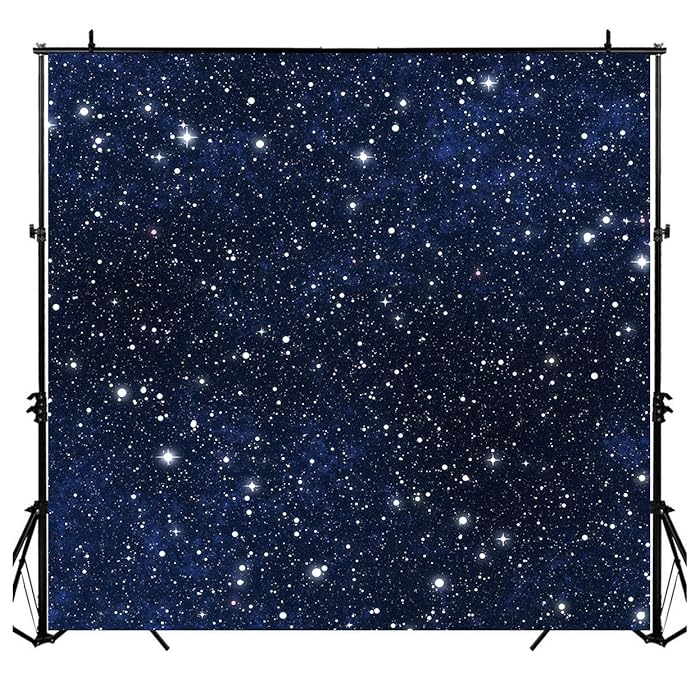 Buy Sensfun Night Sky Stars Backdrop Universe Space Theme Starry ...