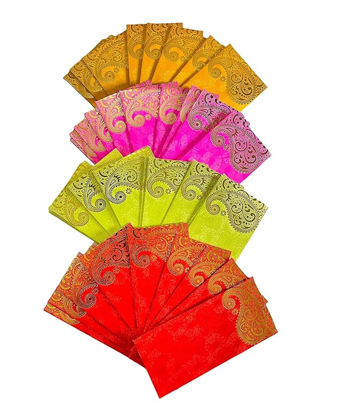 Iqra Wedding Shadi Card Gift Sagan Envelopes (S, Pink) : Amazon.in ...