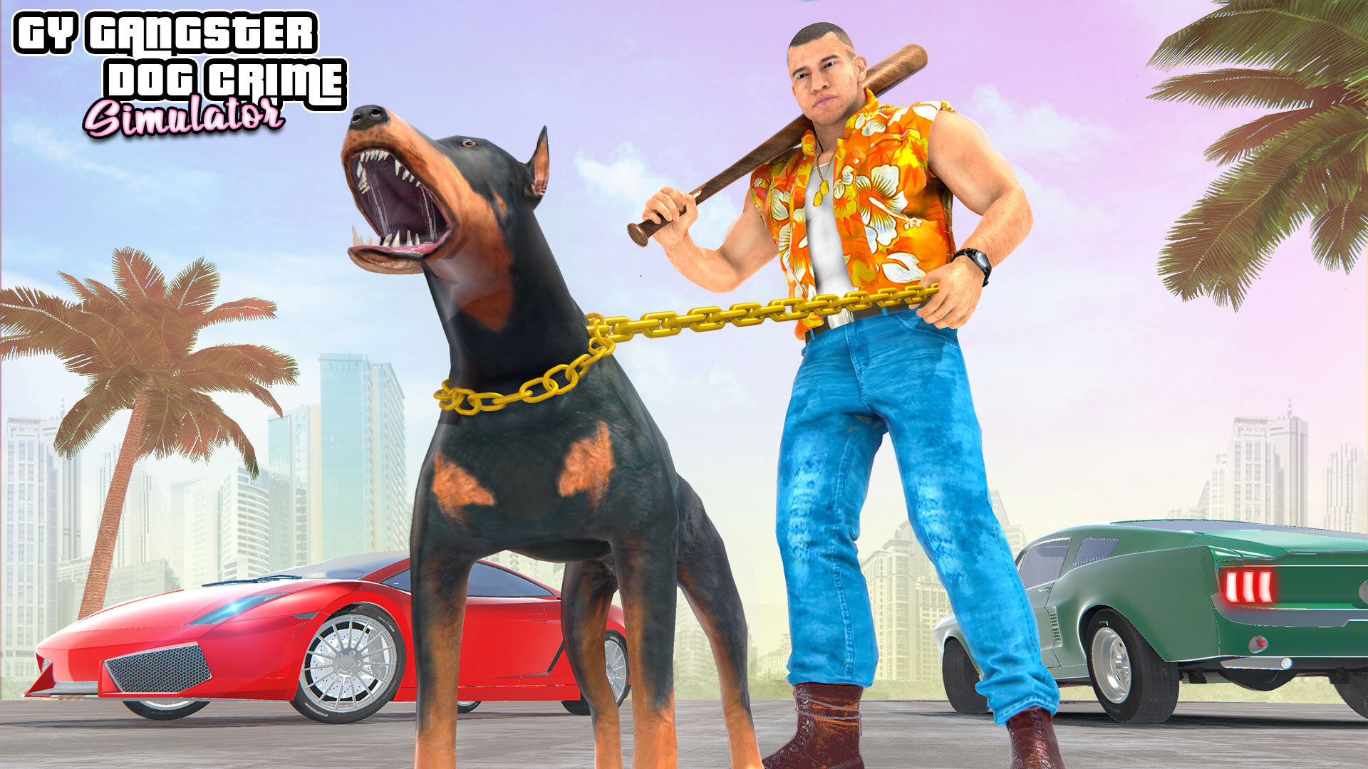 Gangster Crime Dog Chase Games/ Crime Shooting Gangster Dog Games ...