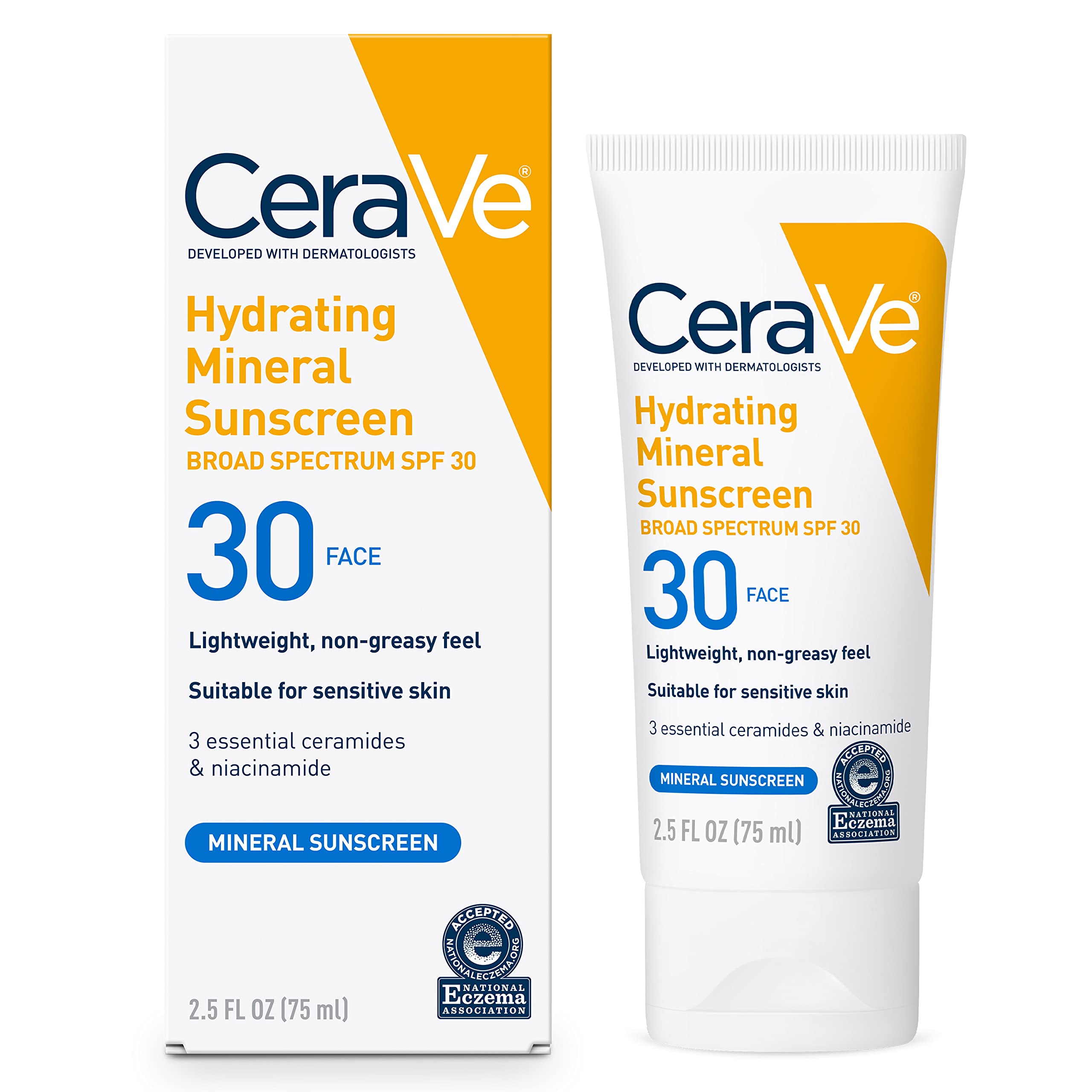 Buy CeraVe 100 Mineral Sunscreen SPF 30 Face Sunscreen With Zinc