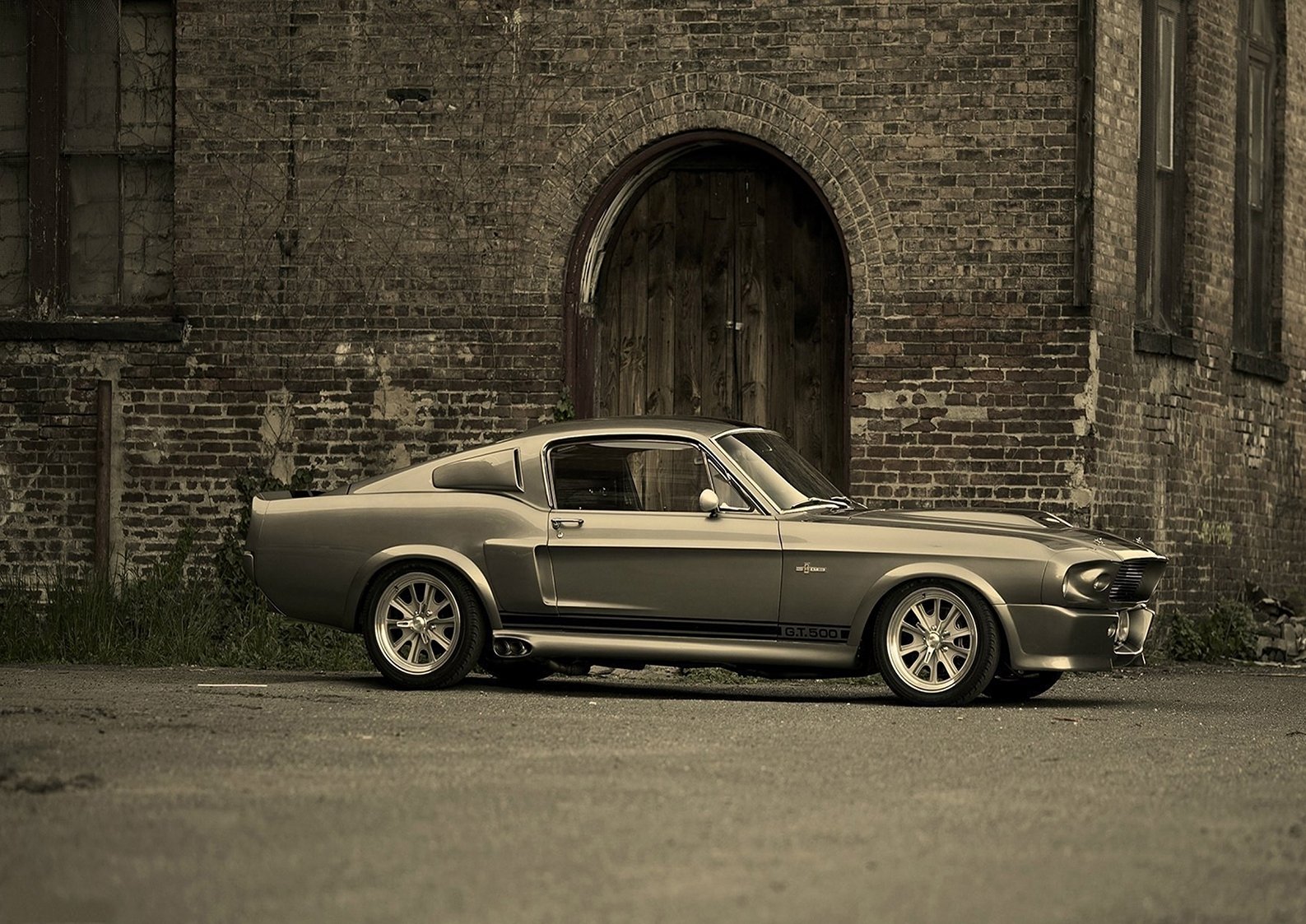 Poster Ford Mustang Shelby GT 500 Eleanor 1967 wall Art : Amazon.co.uk ...