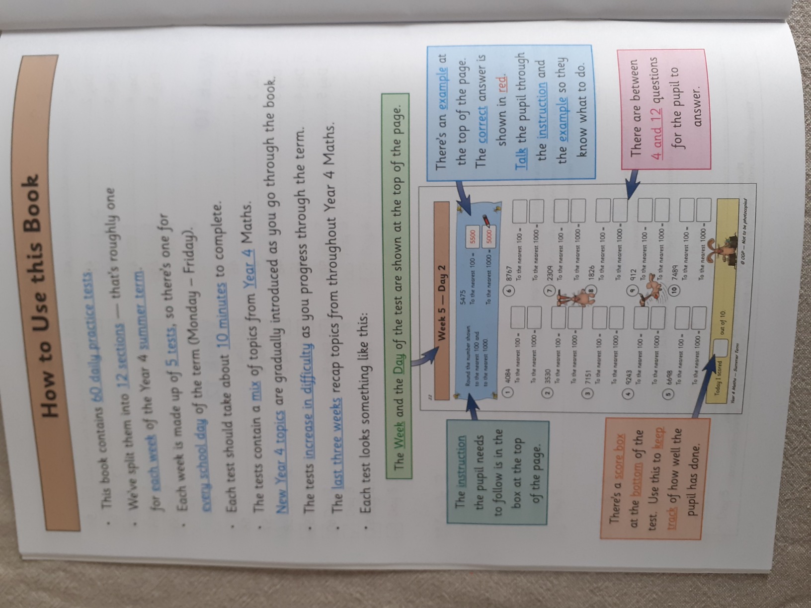 KS2 Maths Year 4 Daily Practice Book: Summer Term (CGP Year 4 Daily ...