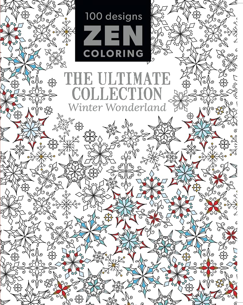 Amazon.com: Zen Coloring - The Ultimate Collection Winter Wonderland ...
