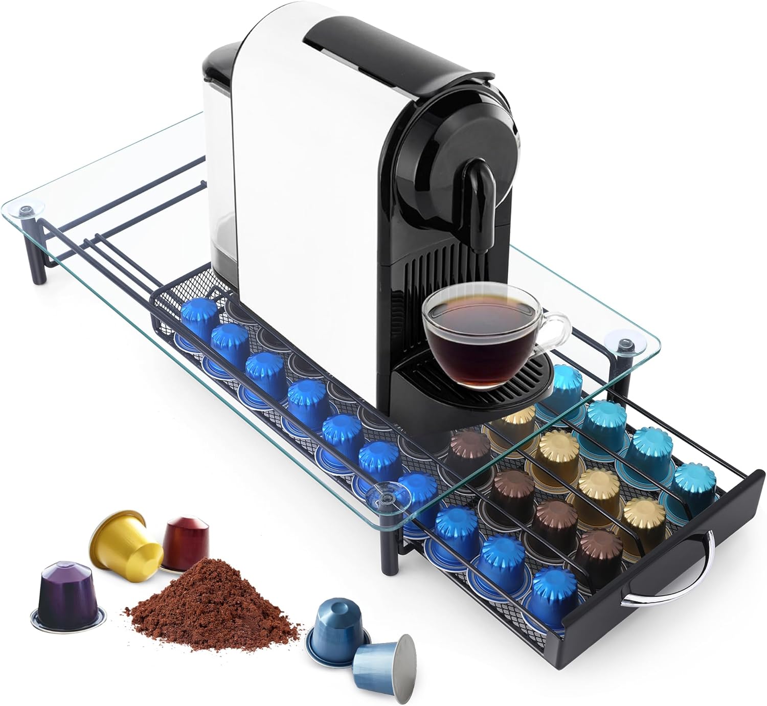 EASTSIGN Coffee Pod Holder Storage Drawer Only Compatible with ...