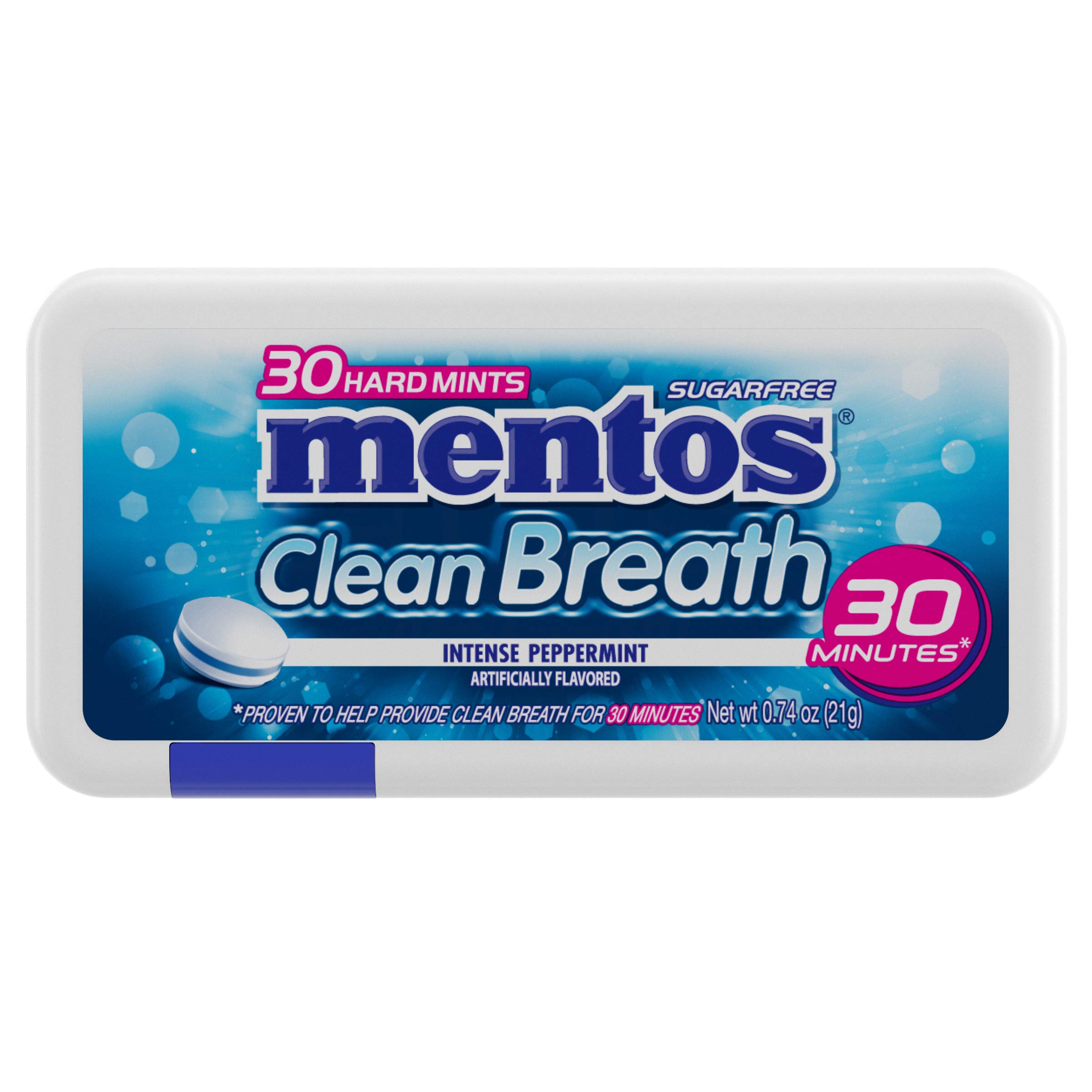 Mentos Clean Breath Hard Mints Sugar Free Candy, Peppe...B07N7KT7XD ...